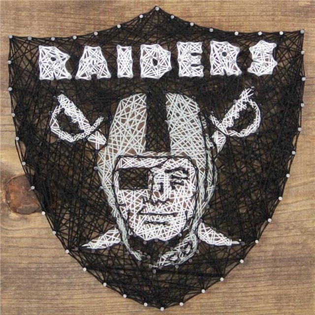 Sporticulture Team Pride NFL Las Vegas Raiders String Art Kit - Walmart.com
