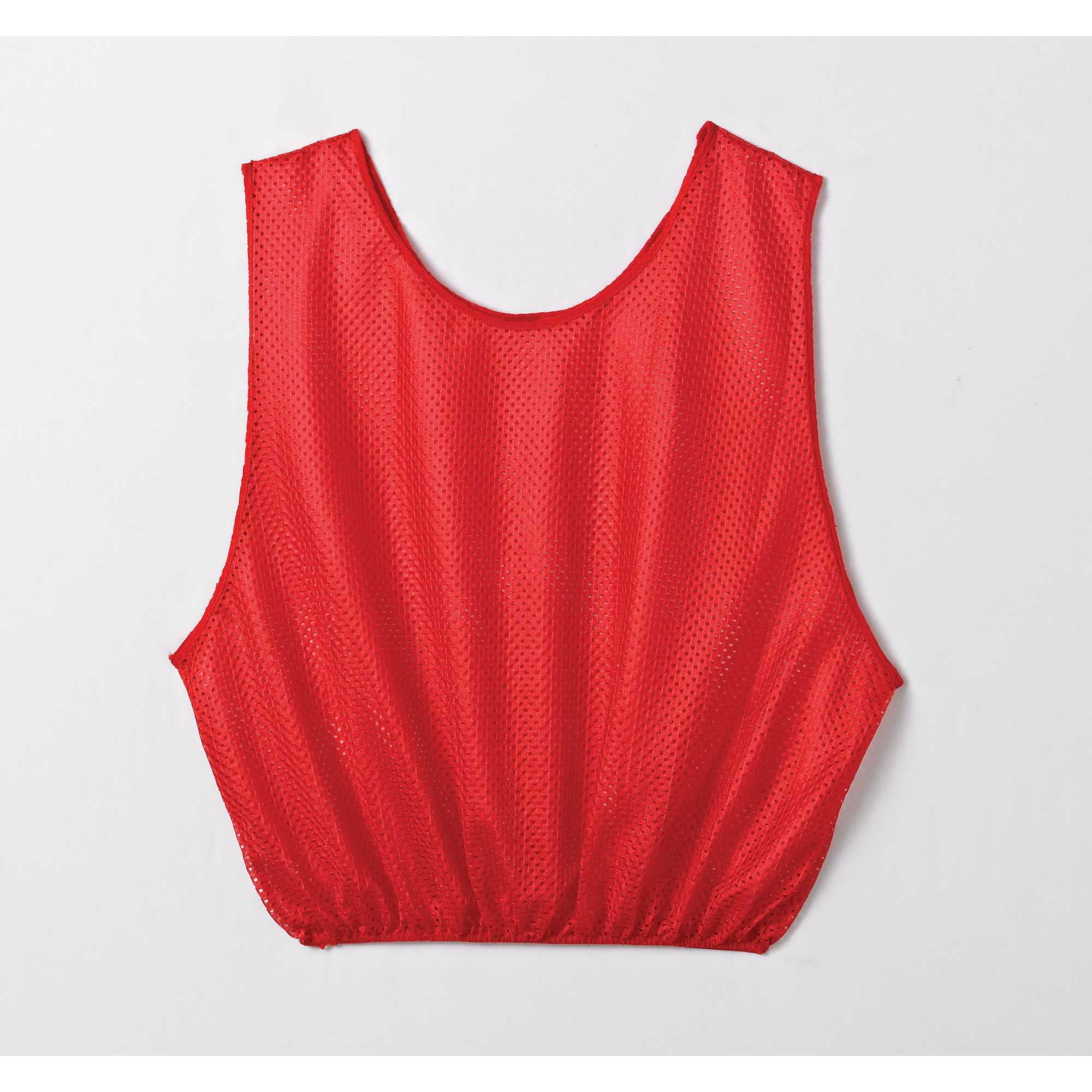 Sportime Adult Mesh Scrimmage Vest, Red - Walmart.com