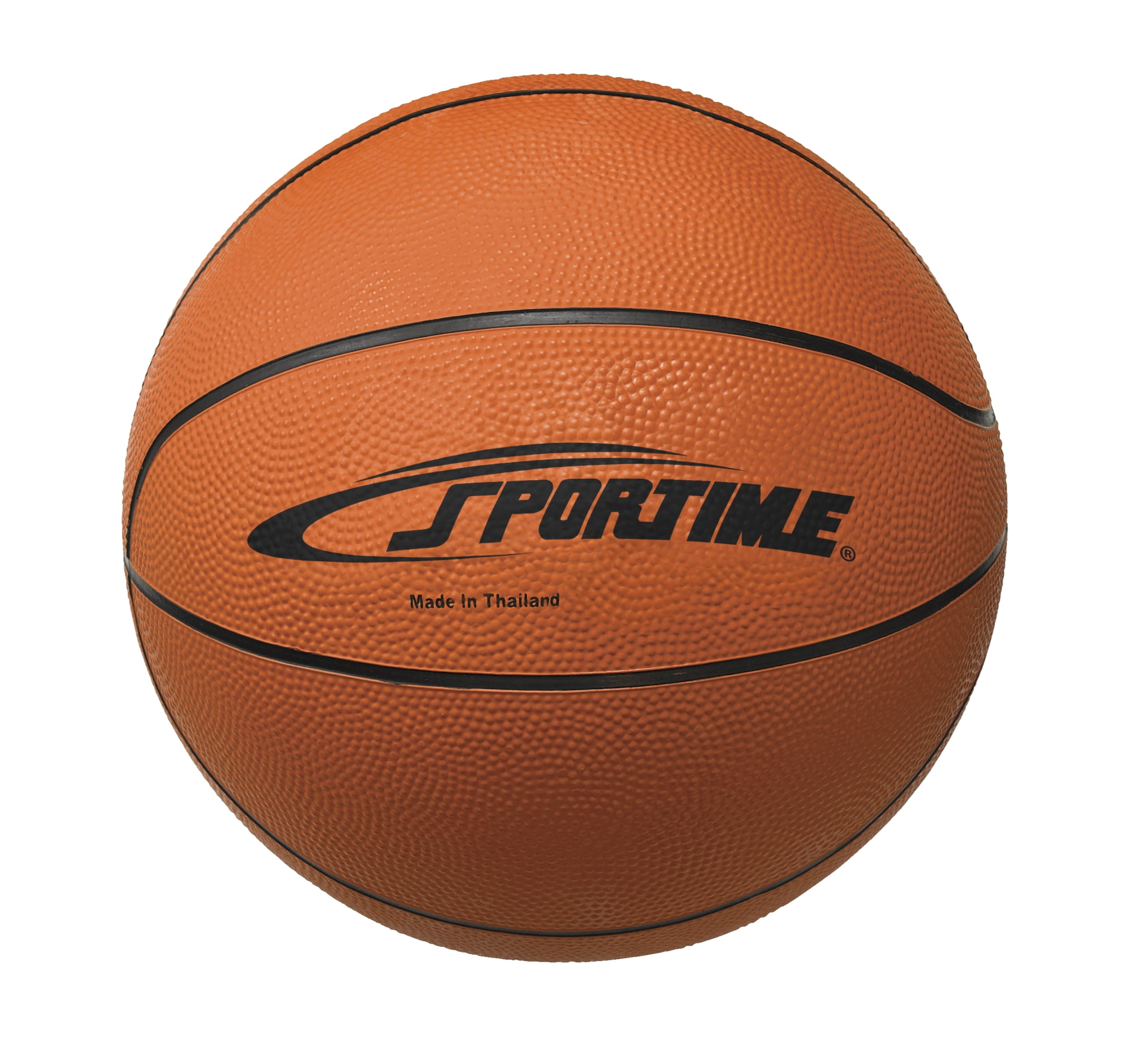 Sportime Gradeball Rubber Basketball, 27 Inches, Junior Size 5, Tan ...