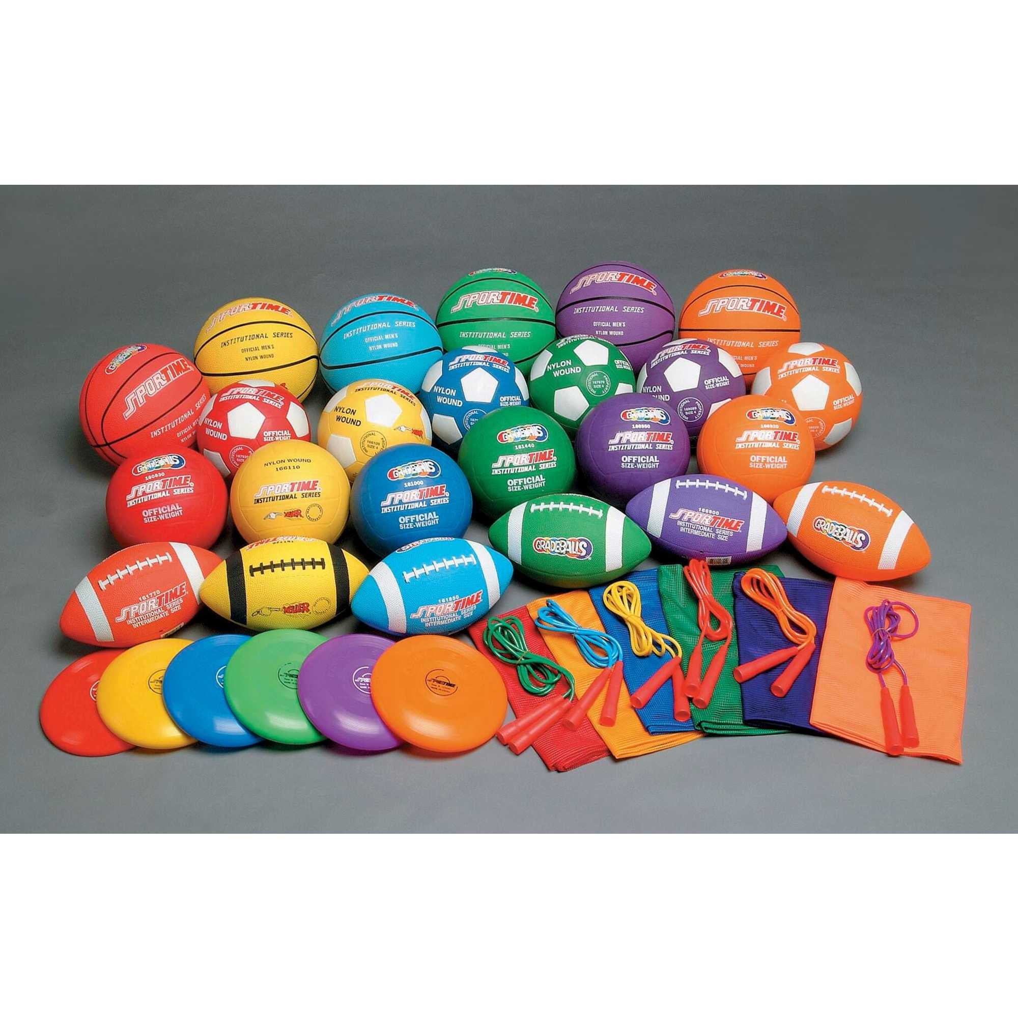 Sportime Gradestuff Middle School Equipment Pack, 42 Pieces - Walmart.com