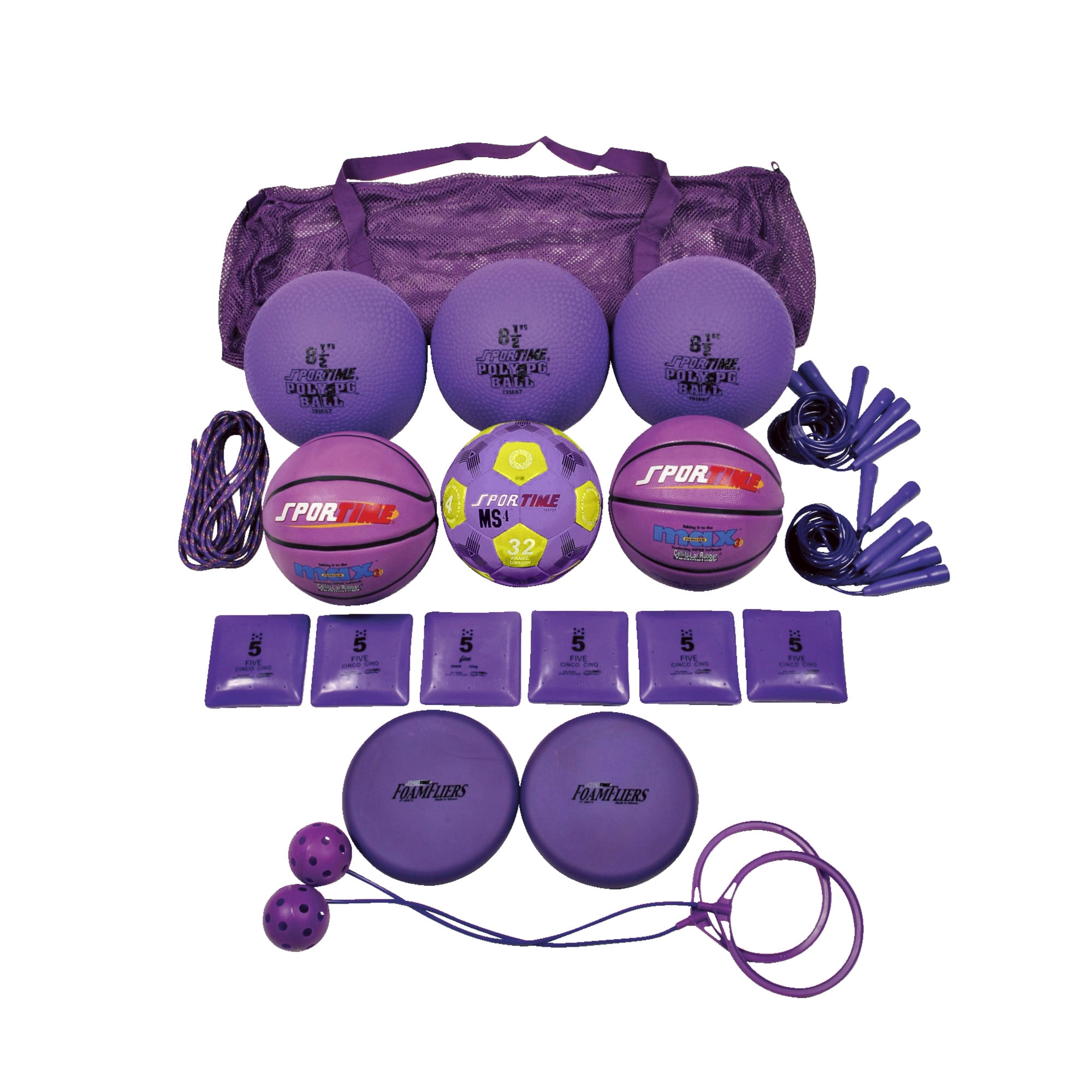Sportime Kindergarten Recess Pack, Violet - Walmart.com
