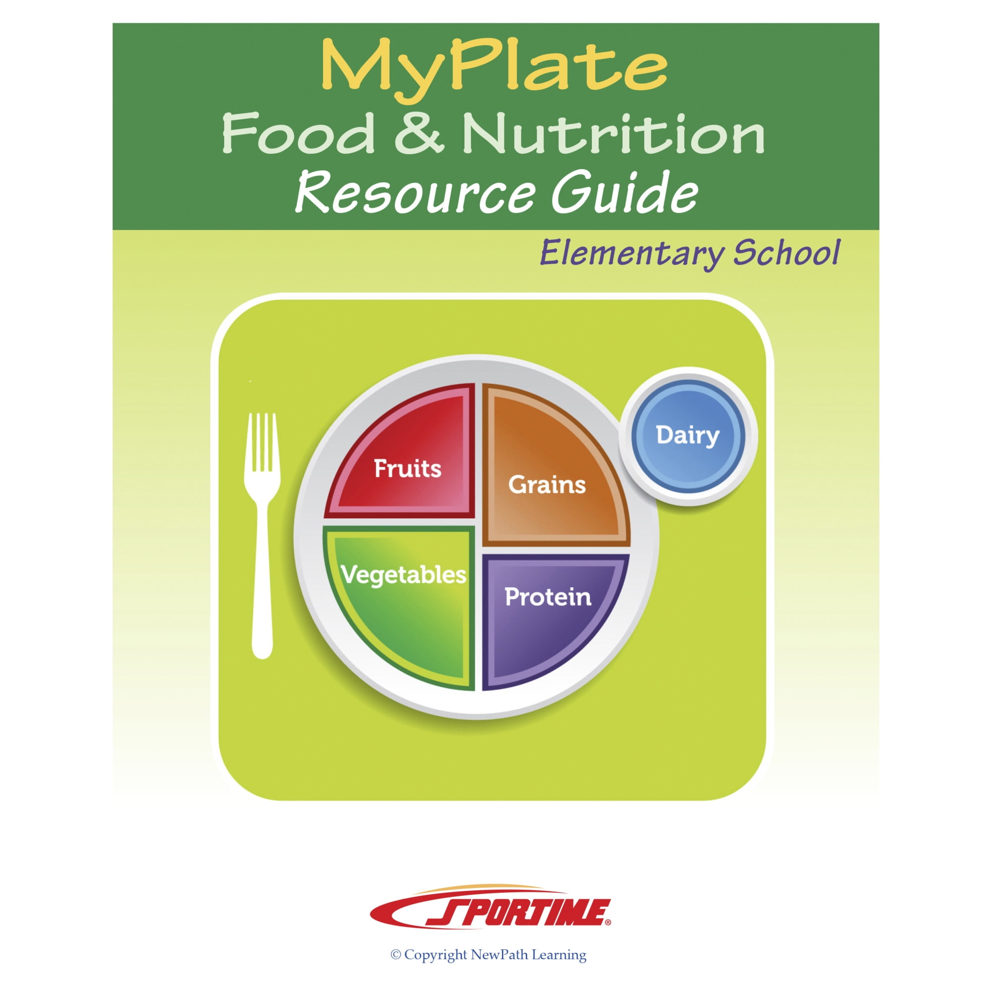 Sportime MyPlate Nutrition Student Learning Guides, Grades 1 to 4, Set ...