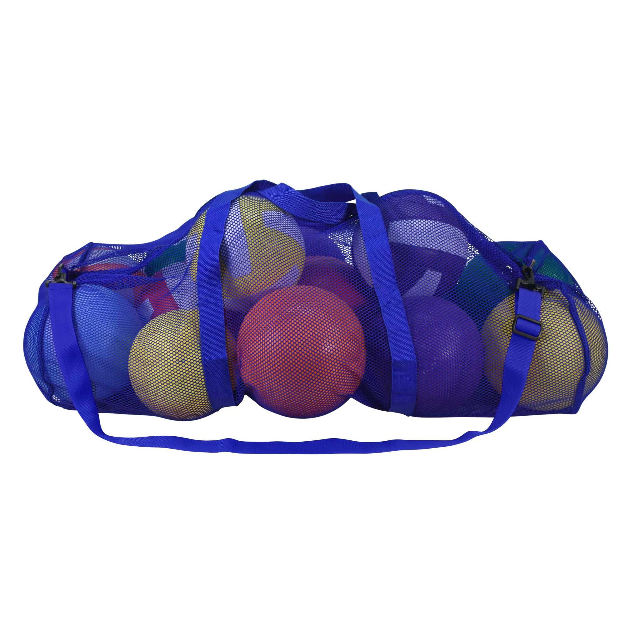 Sportime Oversized Mesh Duffel Bag, Blue - Walmart.com