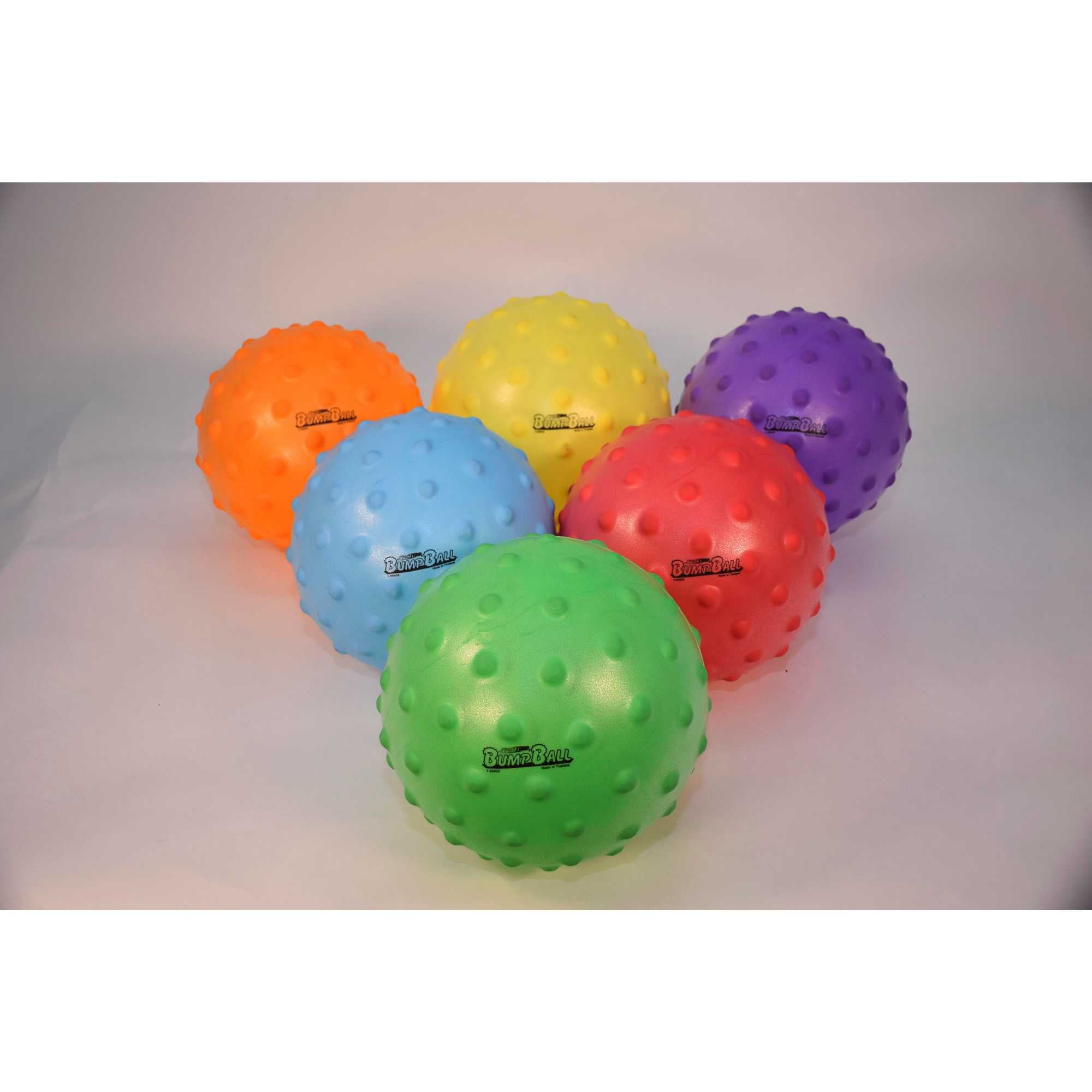 Sportime SloMo BumpBalls Large, 10 Inches, Assorted Colors, Set of 6 ...