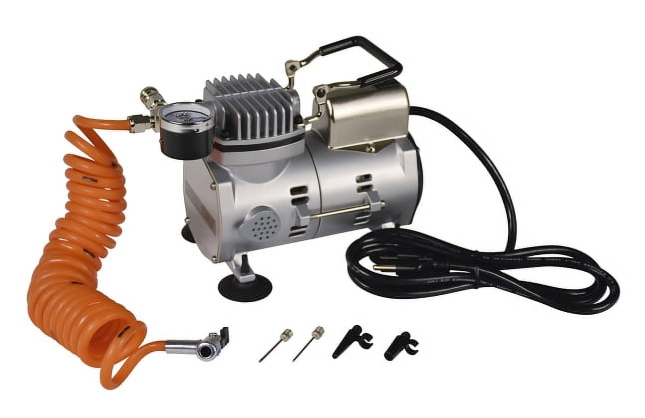 Sportime Super Duty Mini Compressor, 8' Hose - Walmart.com
