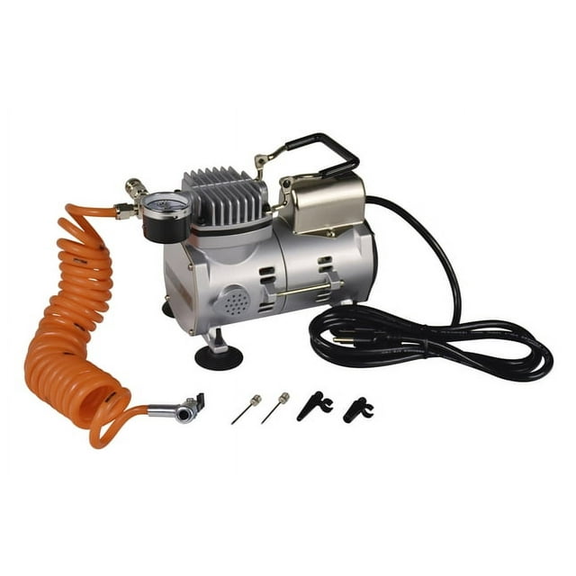 Sportime Super Duty Mini Compressor, 8' Hose - Walmart.com