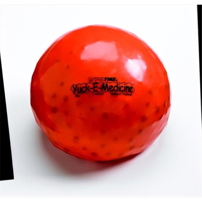 Sportime Yuck-E-Medicine Ball, 8-1/2 Inches, 8.8 Pounds, Orange ...