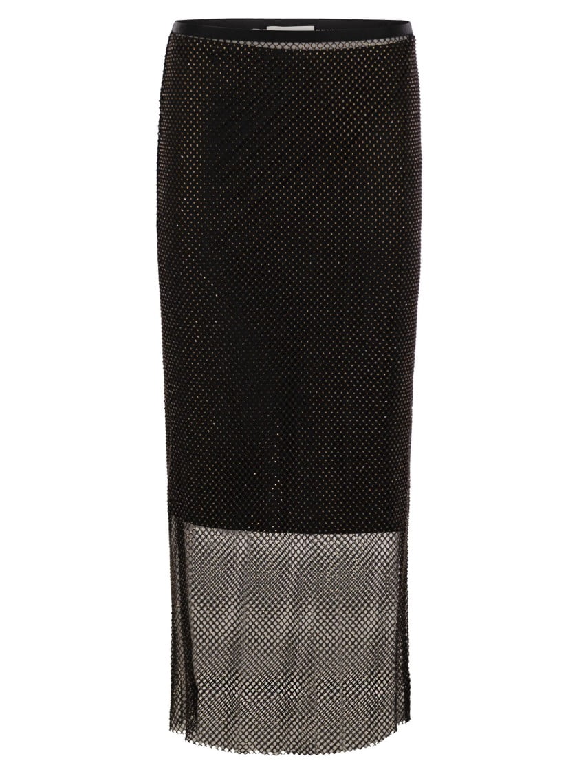 Sportmax Rete - Longuette With Rhinestones (Women's) - Walmart.com
