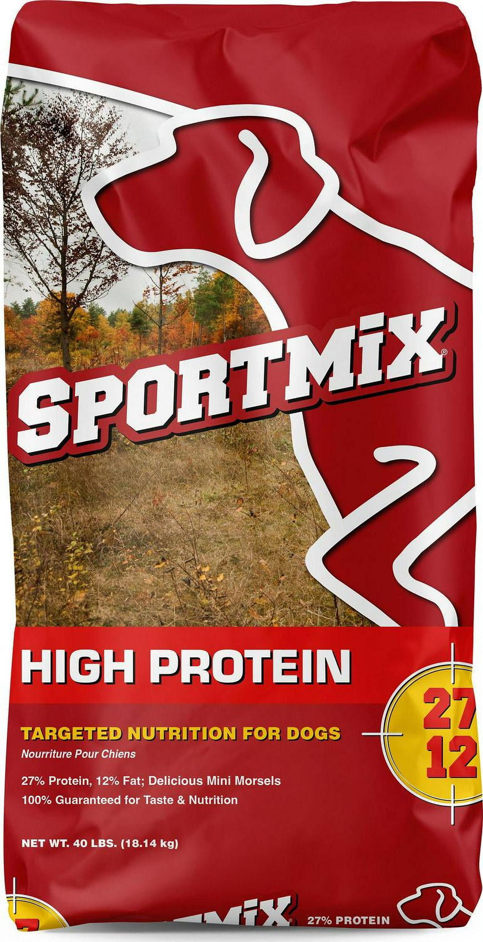 Sportmix High Protein Healthy Dog Food, 40 lb. for Active Adult Dogs ...