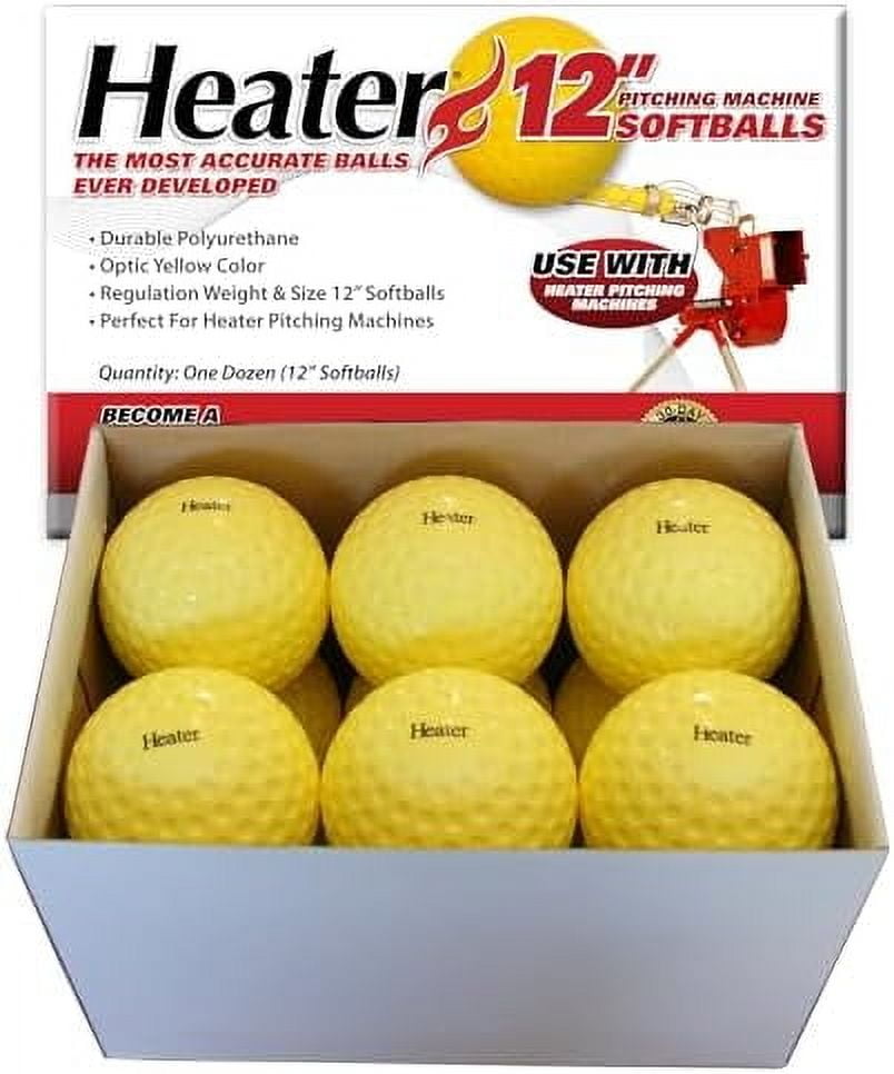 Sports 12 Inch Pitching Machine Softballs - 1 Dozen, Accurate and ...