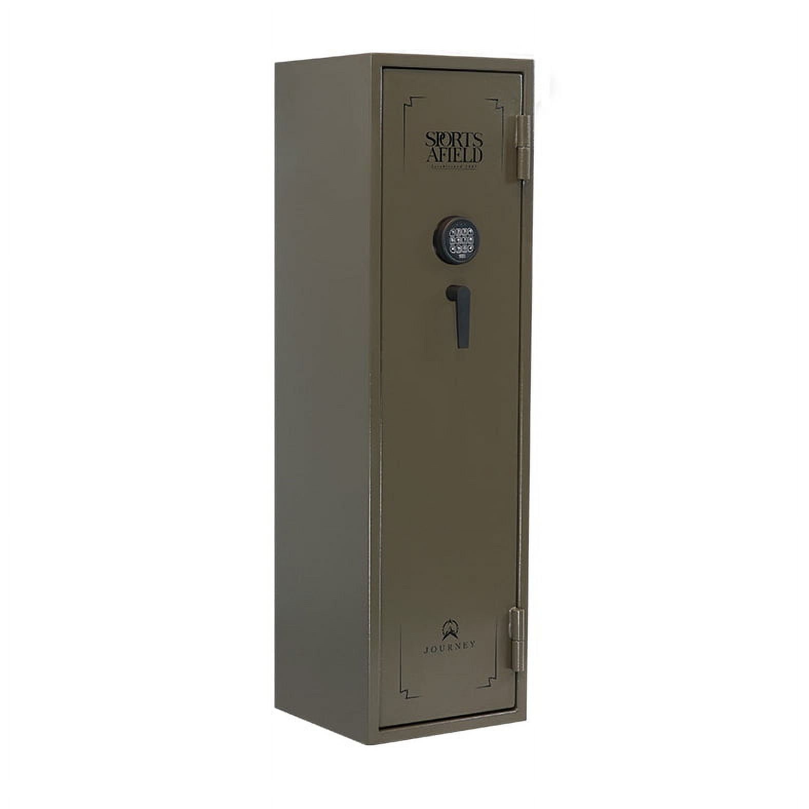 Sports Afield Journey Series 14-Gun Safe E-Lock, Lifetime Warranty, OD ...