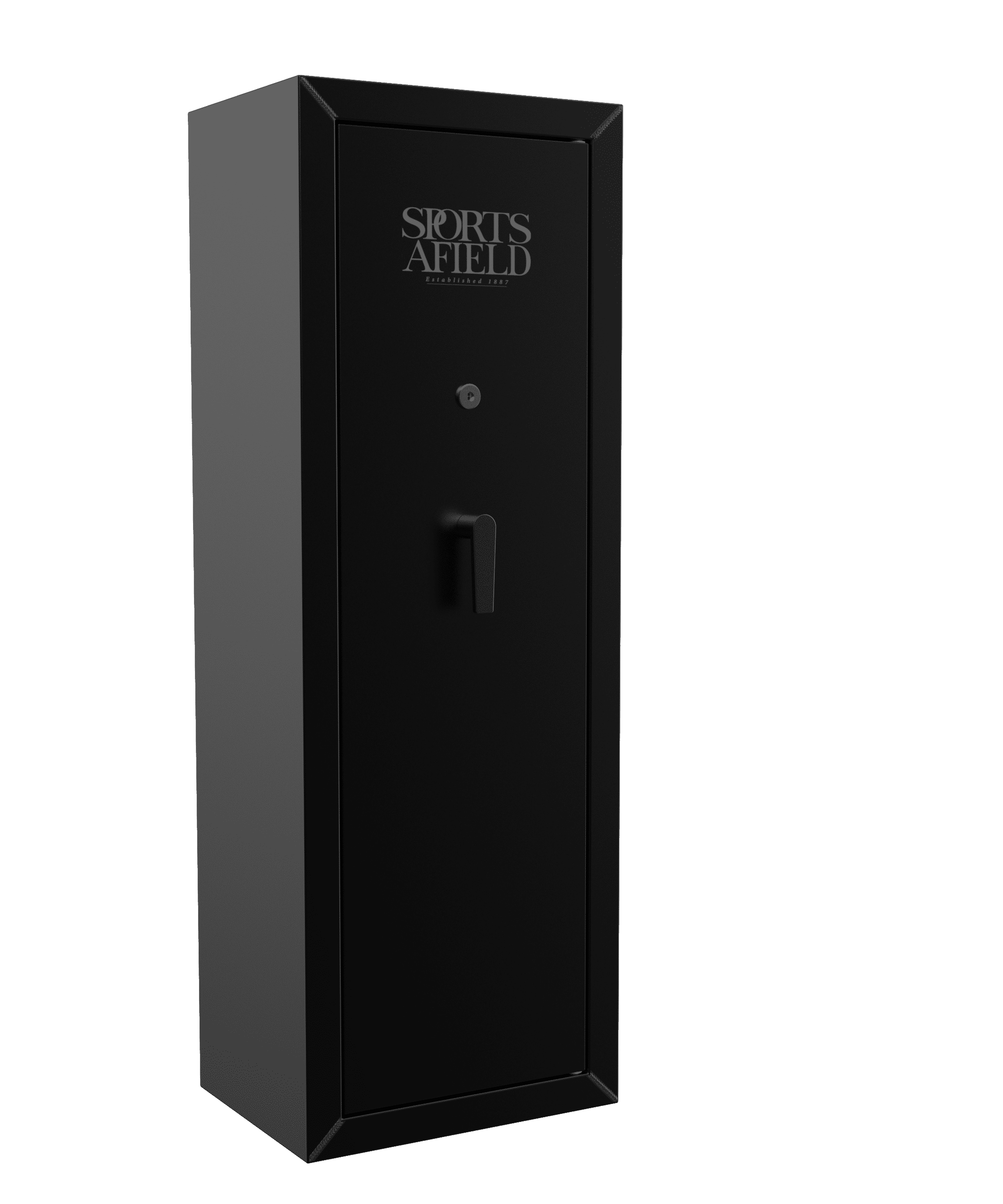Sports Afield SA5310GS 10-Gun Cabinet in Black with Key Lock for Rifles ...