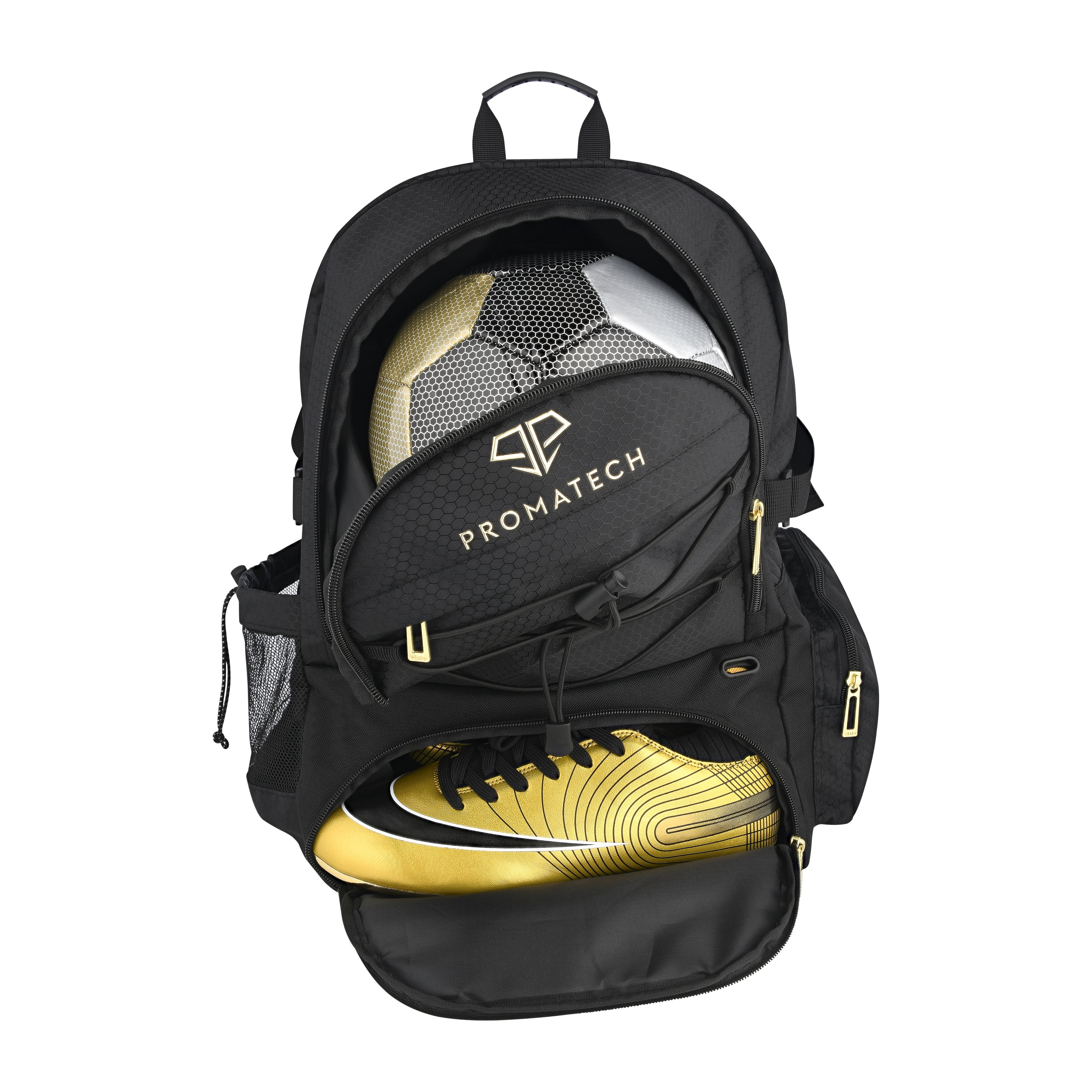 Sports Backpack, All-in-One Design for Size 5 Soccer Ball or Size 7 ...