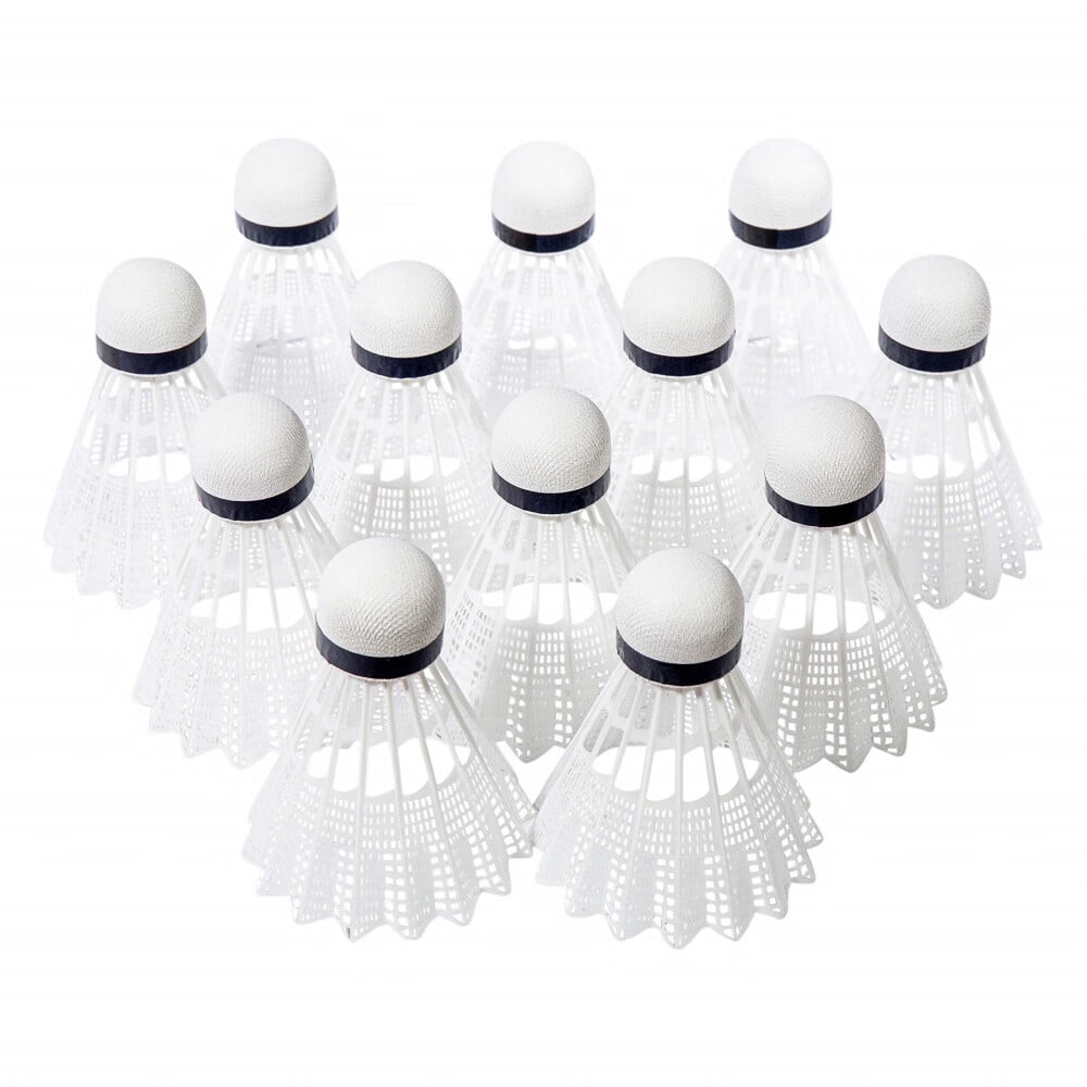 Sports Badminton Shuttlecock Set - Sets of 3,6 + 12 Badminton Birdies ...