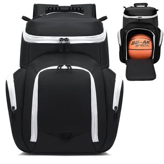 Kabuer Sports Bag, Basketball Backpack with Ball Holder and Shoes ...