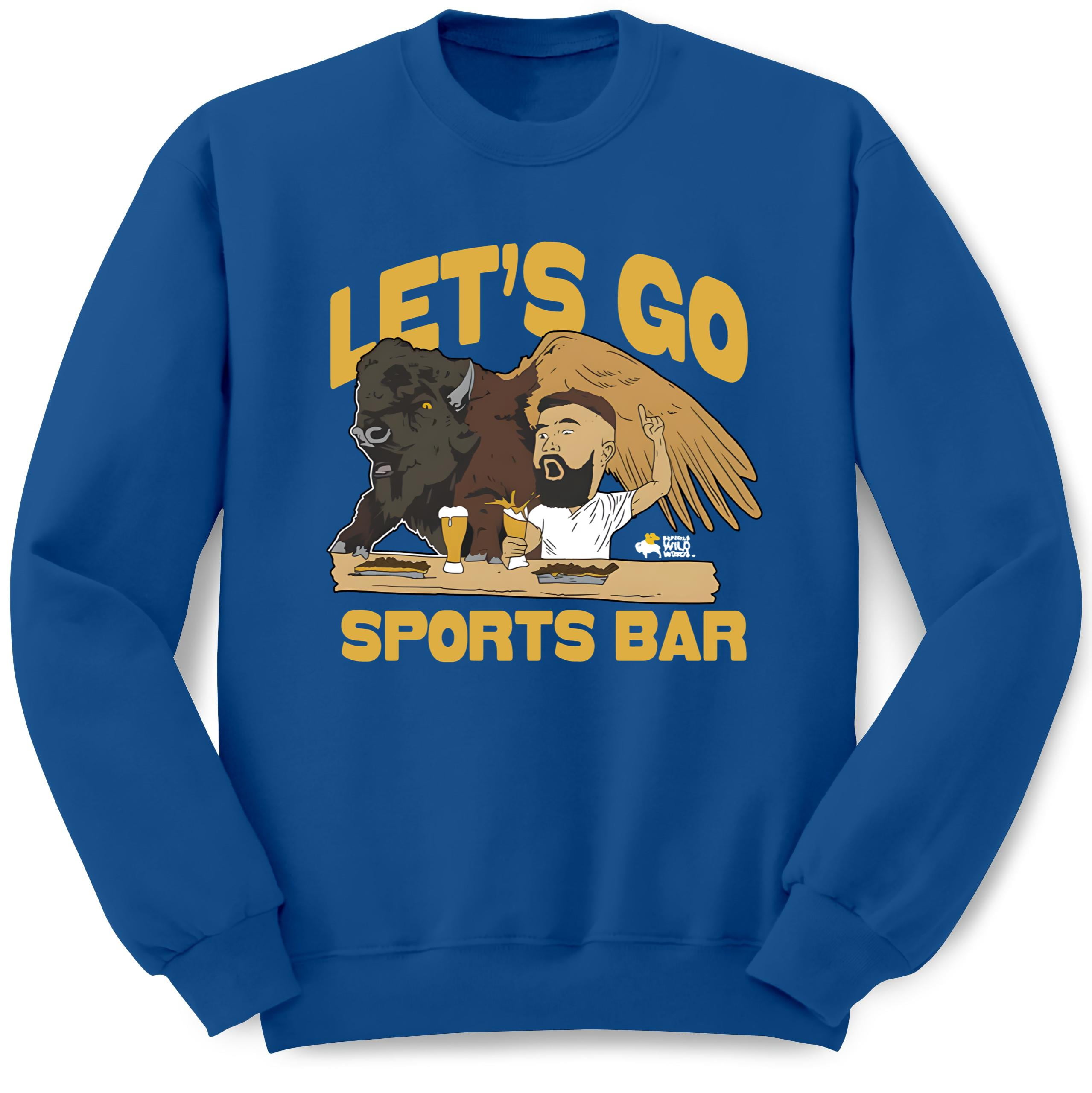 Sports Bar Graphic Shirt, Football Team Tee - Walmart.com