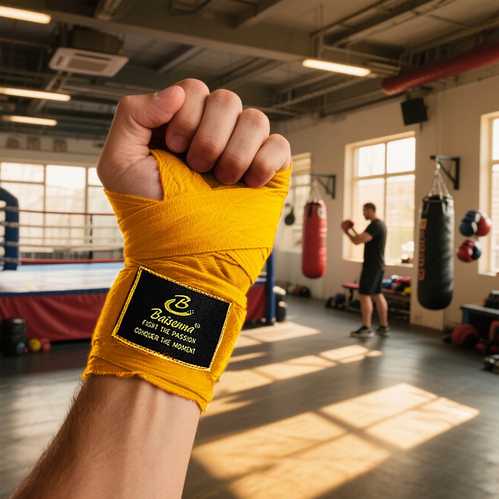 Sports Boxing Hand Wraps for Training Muay Thai and MMA - Sports Gear ...