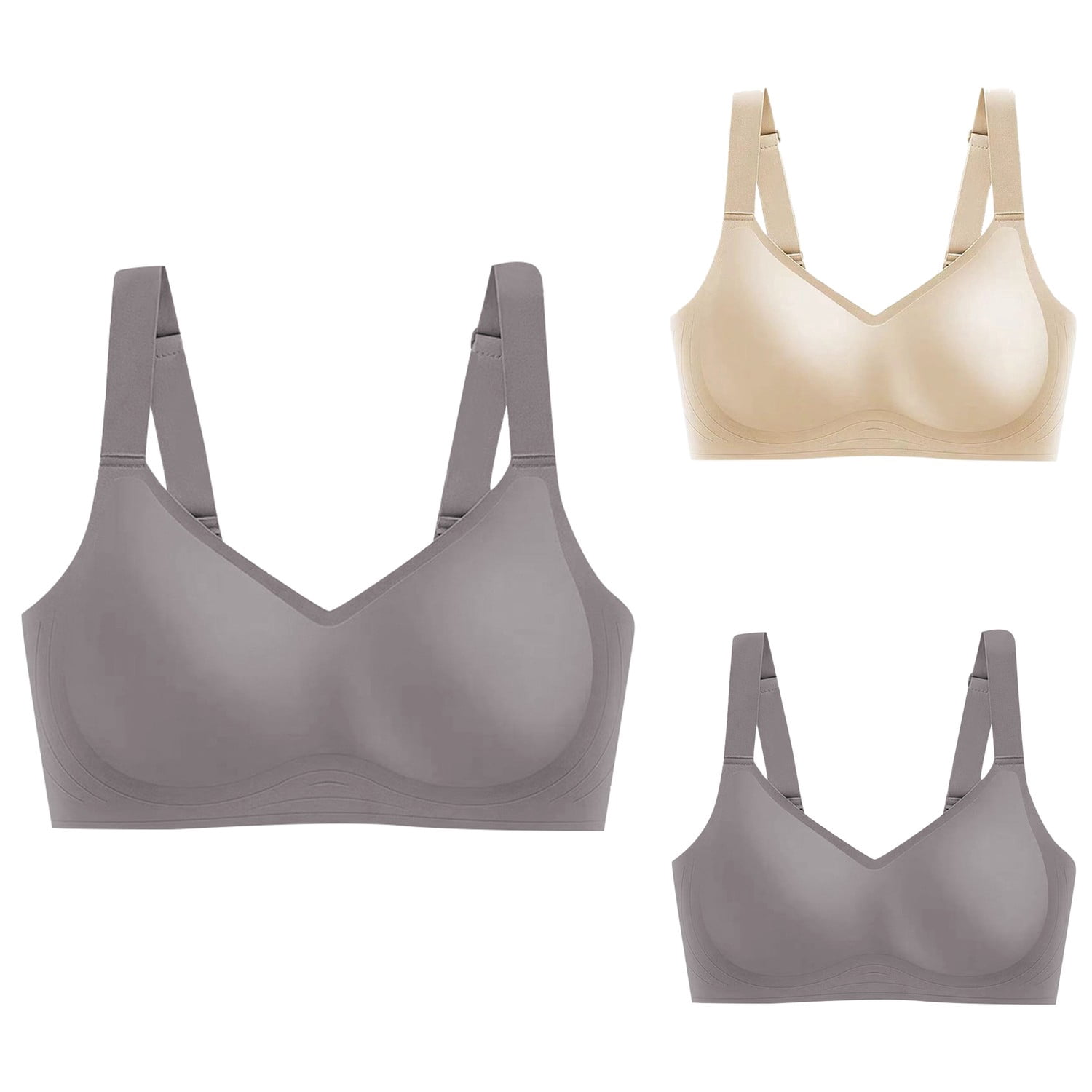 Sports Bra Low Impact Sports Bra Wireless Sports Bra for Women Thin ...