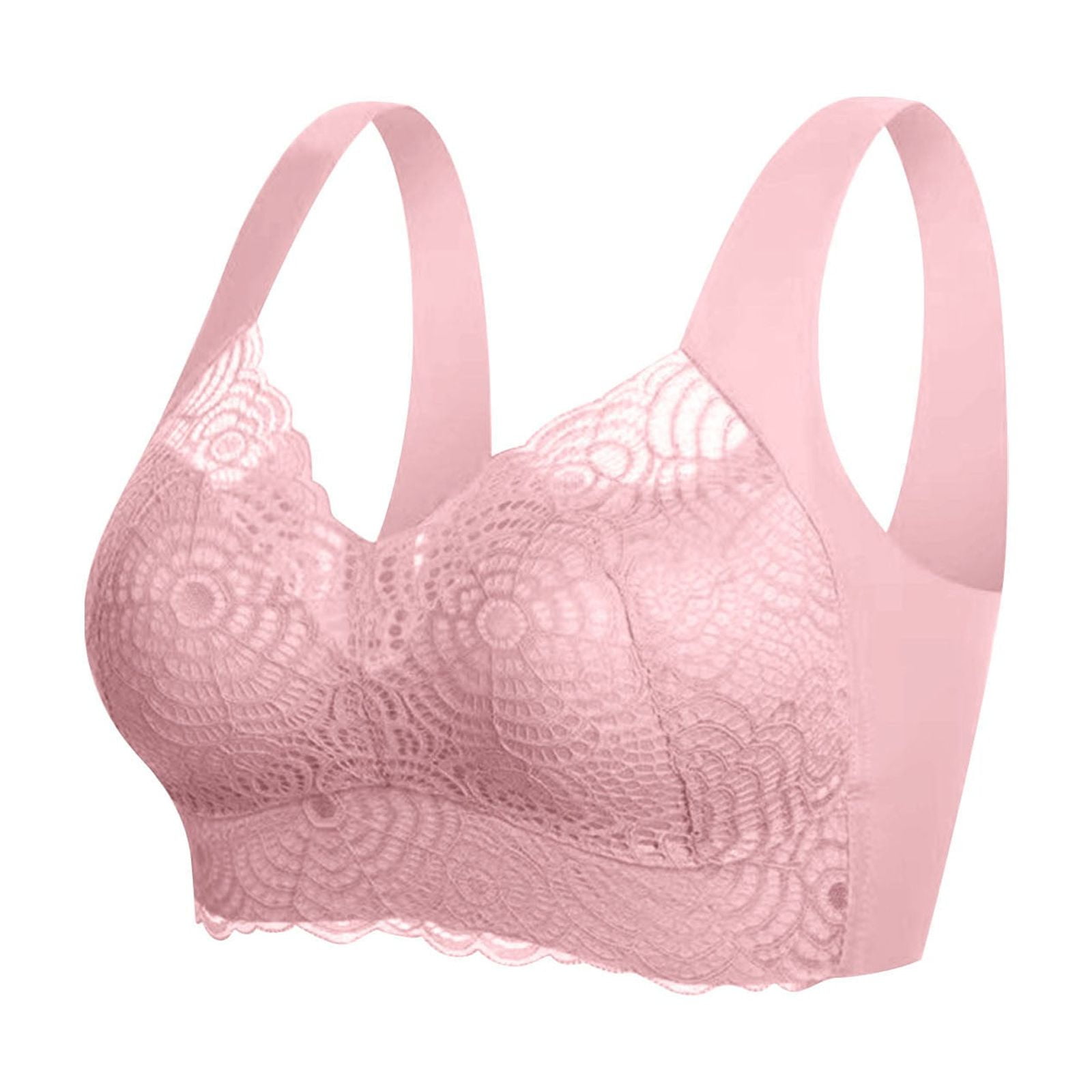 Sports Bra Seamless Large Size Women'S Underwear Lace Beautiful Vest ...