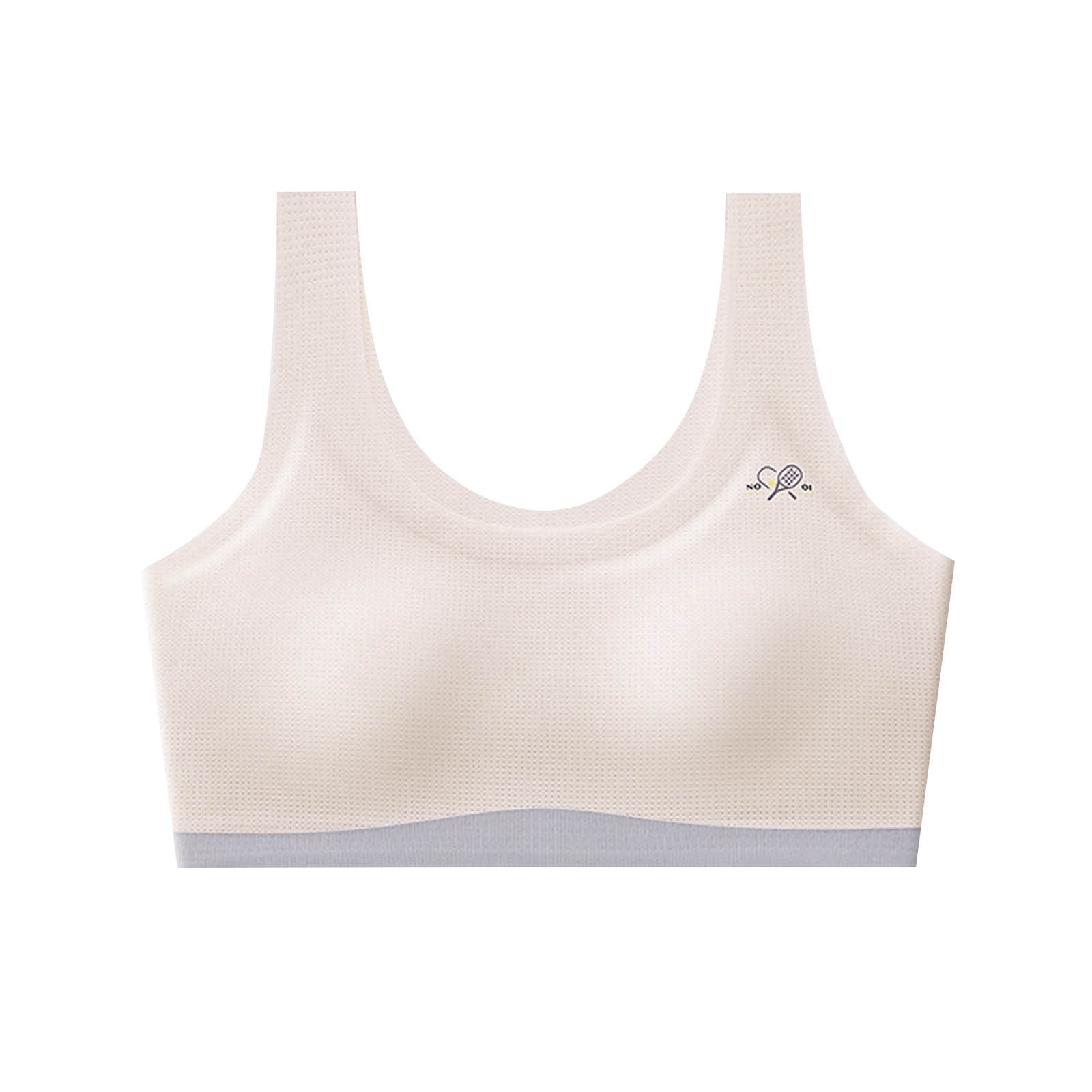 Sports Bra Teens Girls Seamless Training Bra - T-Shirt Bra for Teens ...