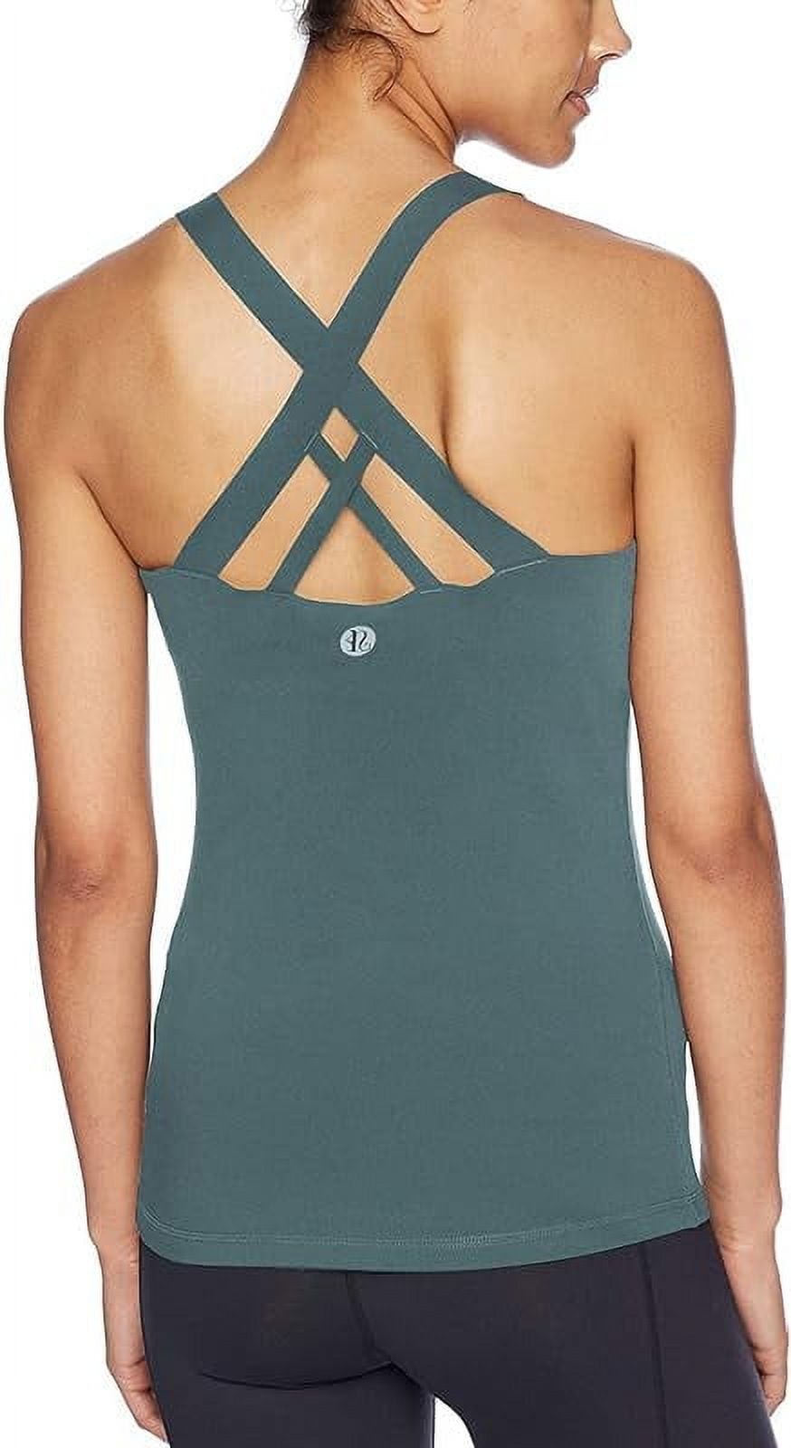 Sports Bra For Women Criss Cross Back Padded Strappy Sports Bras