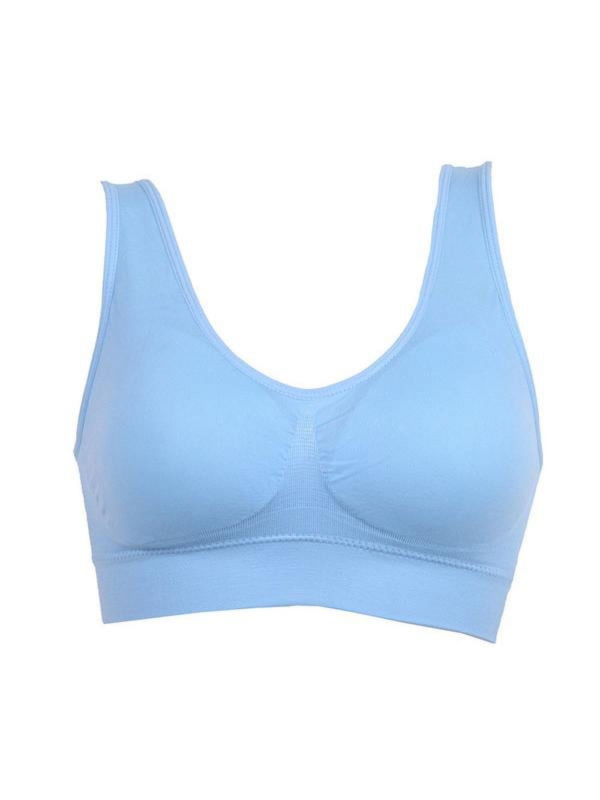 Sports Bra for Women Padded Medium Support Yoga Bras Gym Running ...