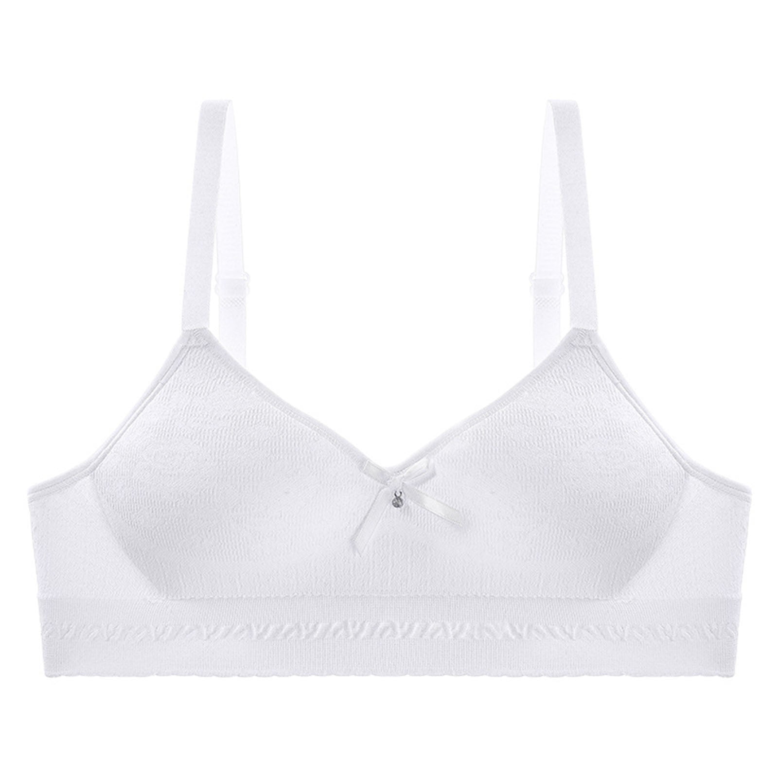 Sports Bra with Padding Teen Girls Seamless Wireless Bra with ...