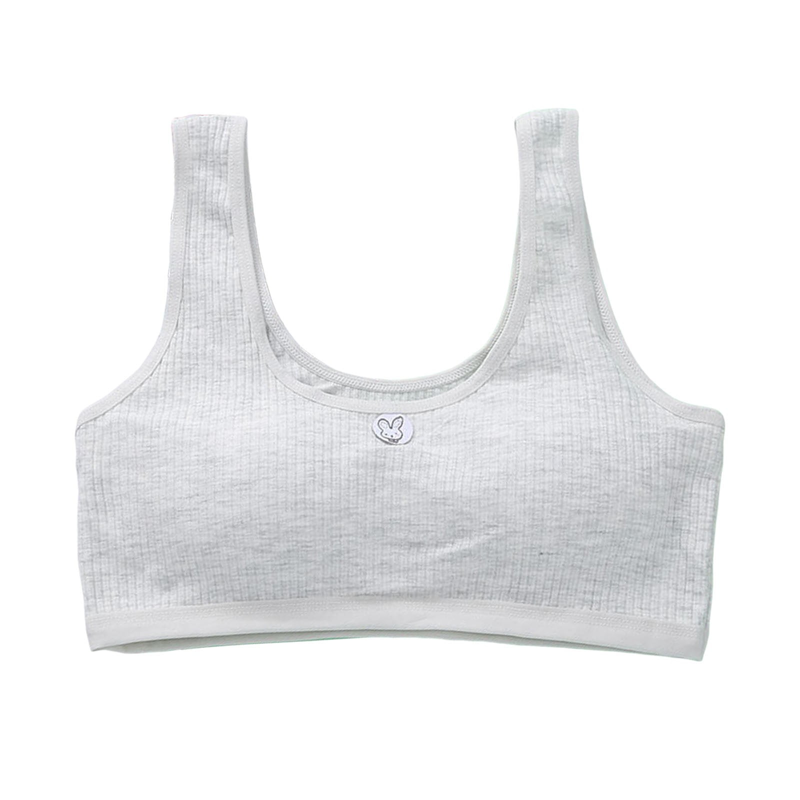 Sports Bras For Girls With Pads Lightweight Seamless Cotton Bra Crop ...