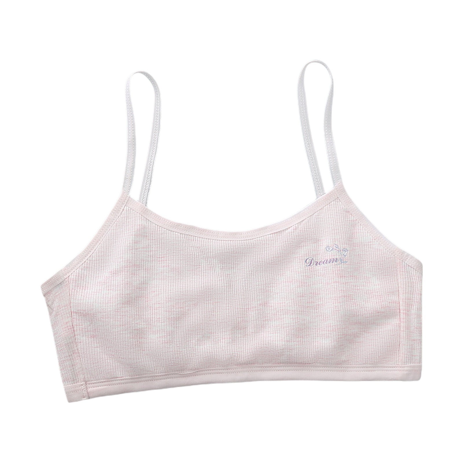 Sports Bras for Girls 10-12 Years Seamless Cropped Cami Bra for Teens ...