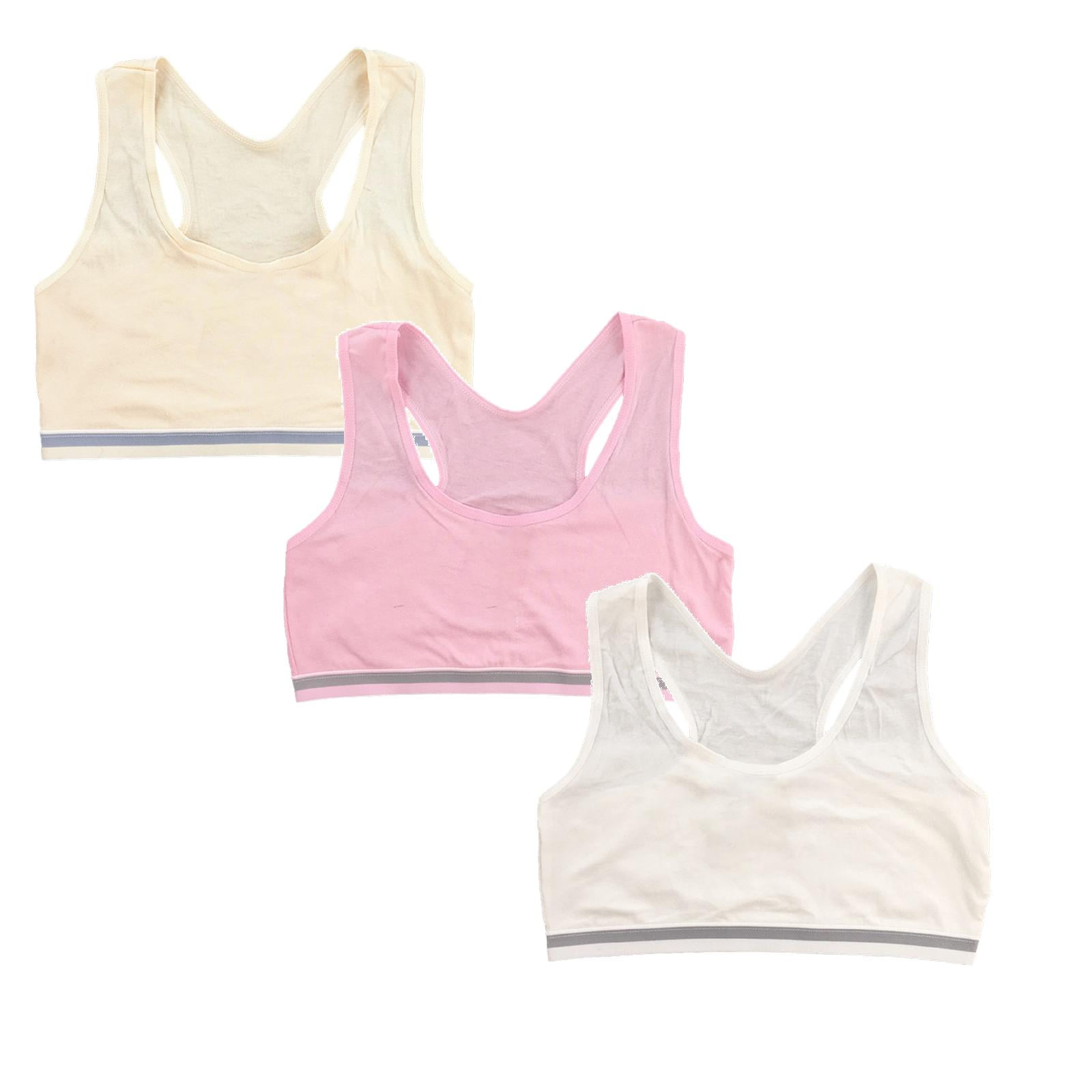 Sports Bras for Girls 8-10 Kids Girls Underwear Cotton Bra Vest ...