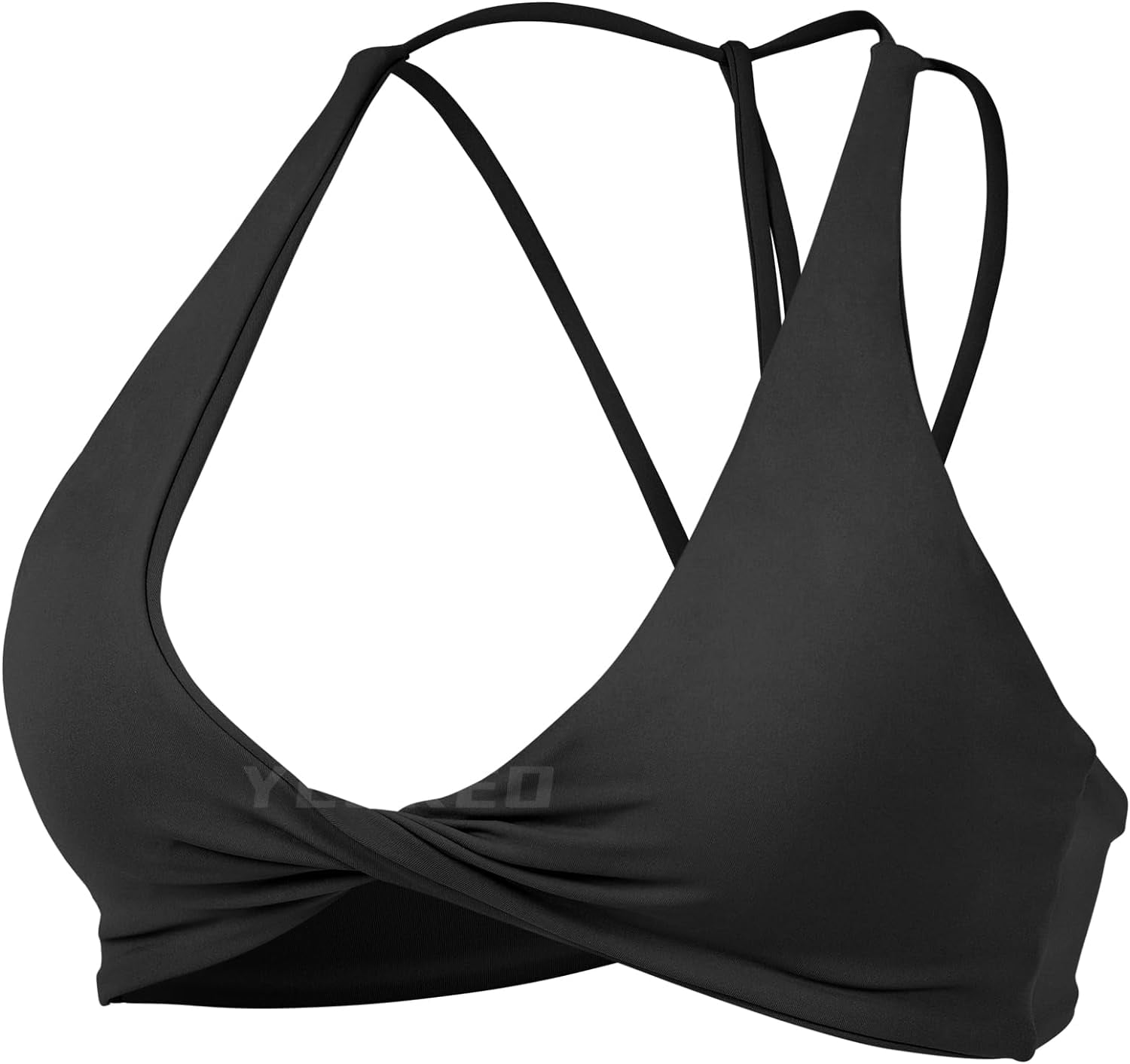 Sports Bras for Women Padded Backless Workout Bra Karlena Low Impact ...