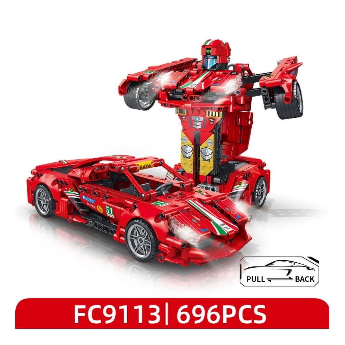 Sports Car Building Blocks Toys Boys or Adults Kits, Building Set ...