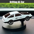 Sports Car Drift Rotating Car Decor Auto Dashboard Turning Racing Model ...
