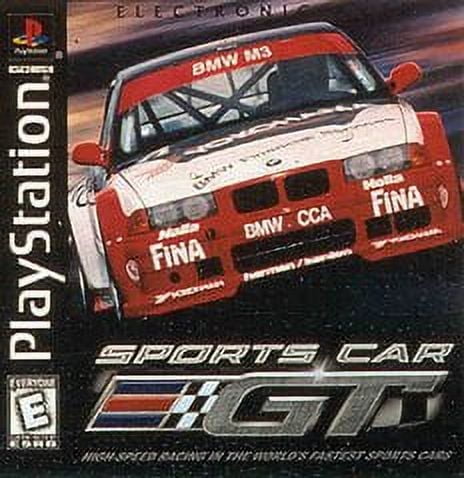 Restored Sports Car GT - Playstation PS1 (Game with Case and Artwork ...