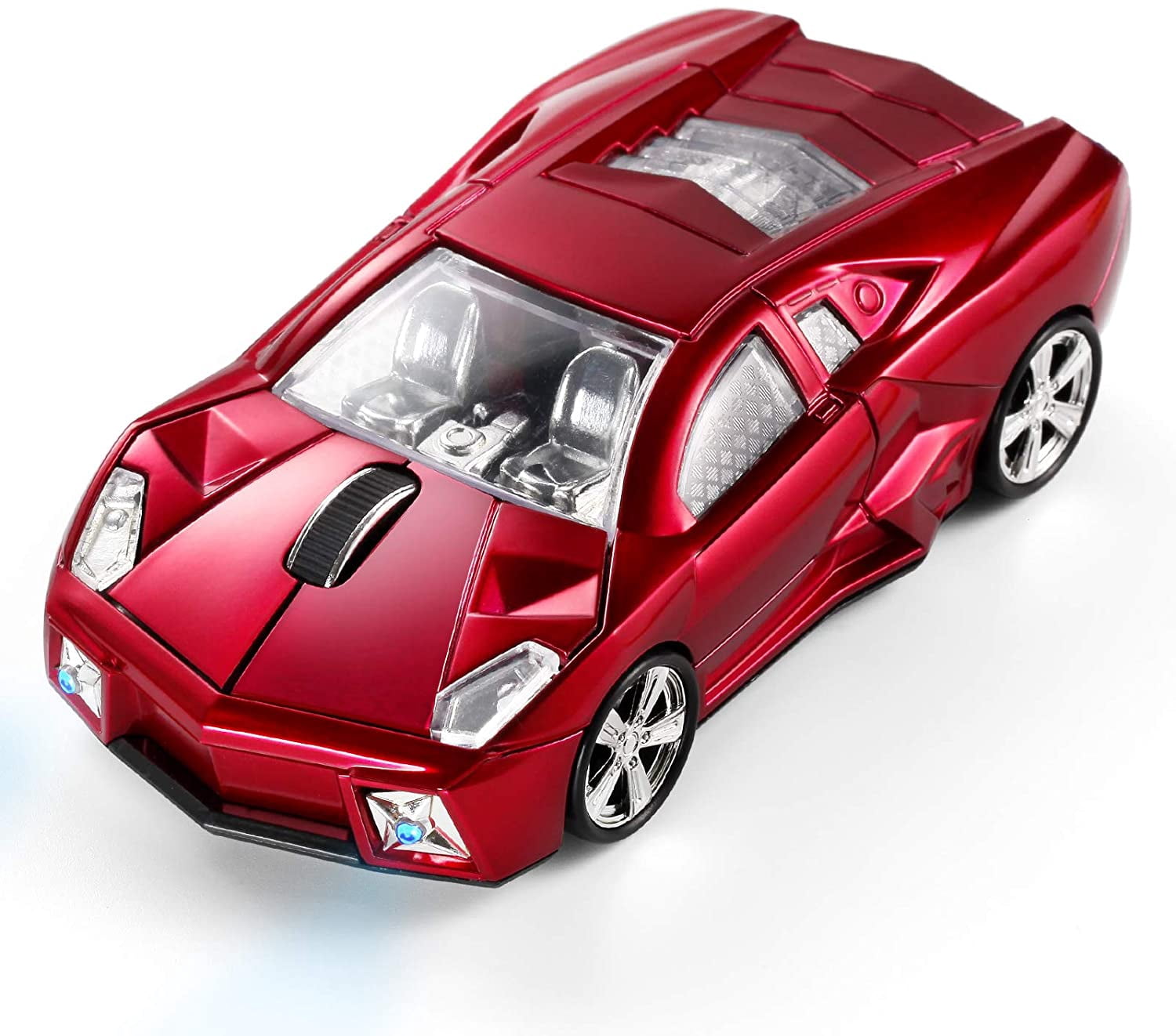 Sports Car Shaped Computer Mouse [Updated] with ED Headights 1600 DPI ...