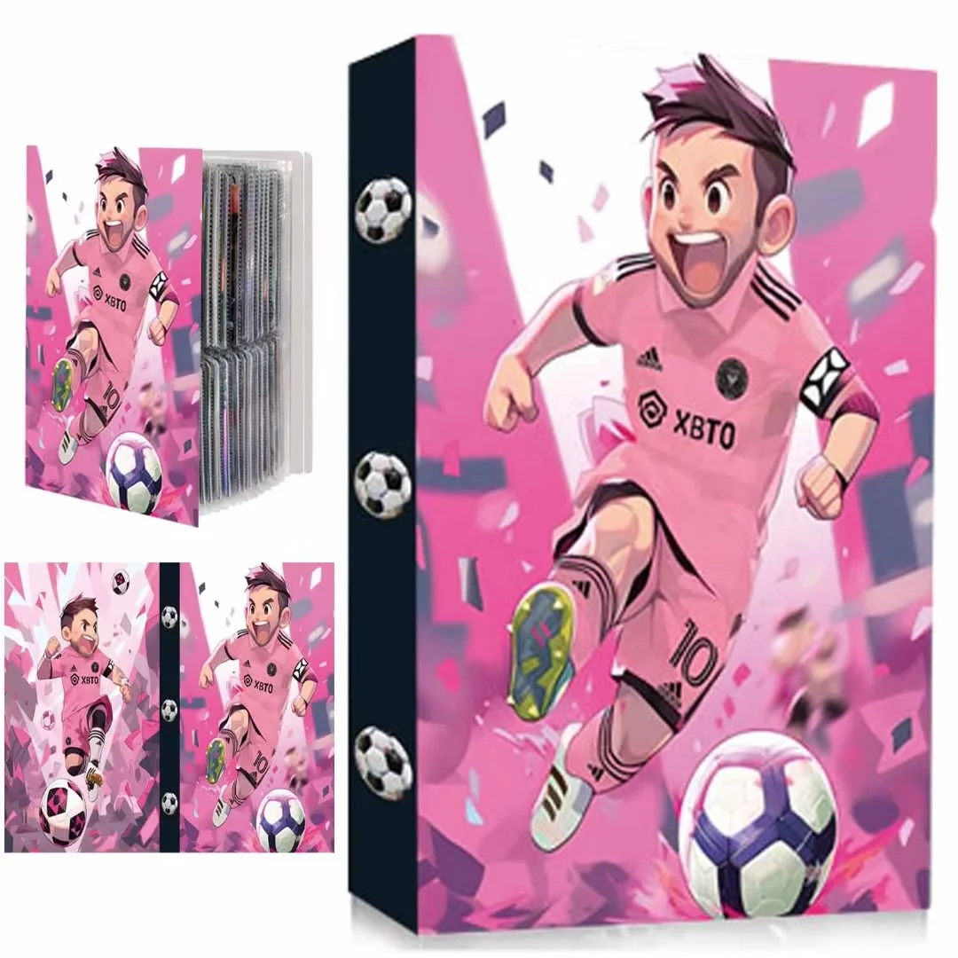 Sports Card Binder, Folder Book Collectible Card Album, 4-Pocket with ...