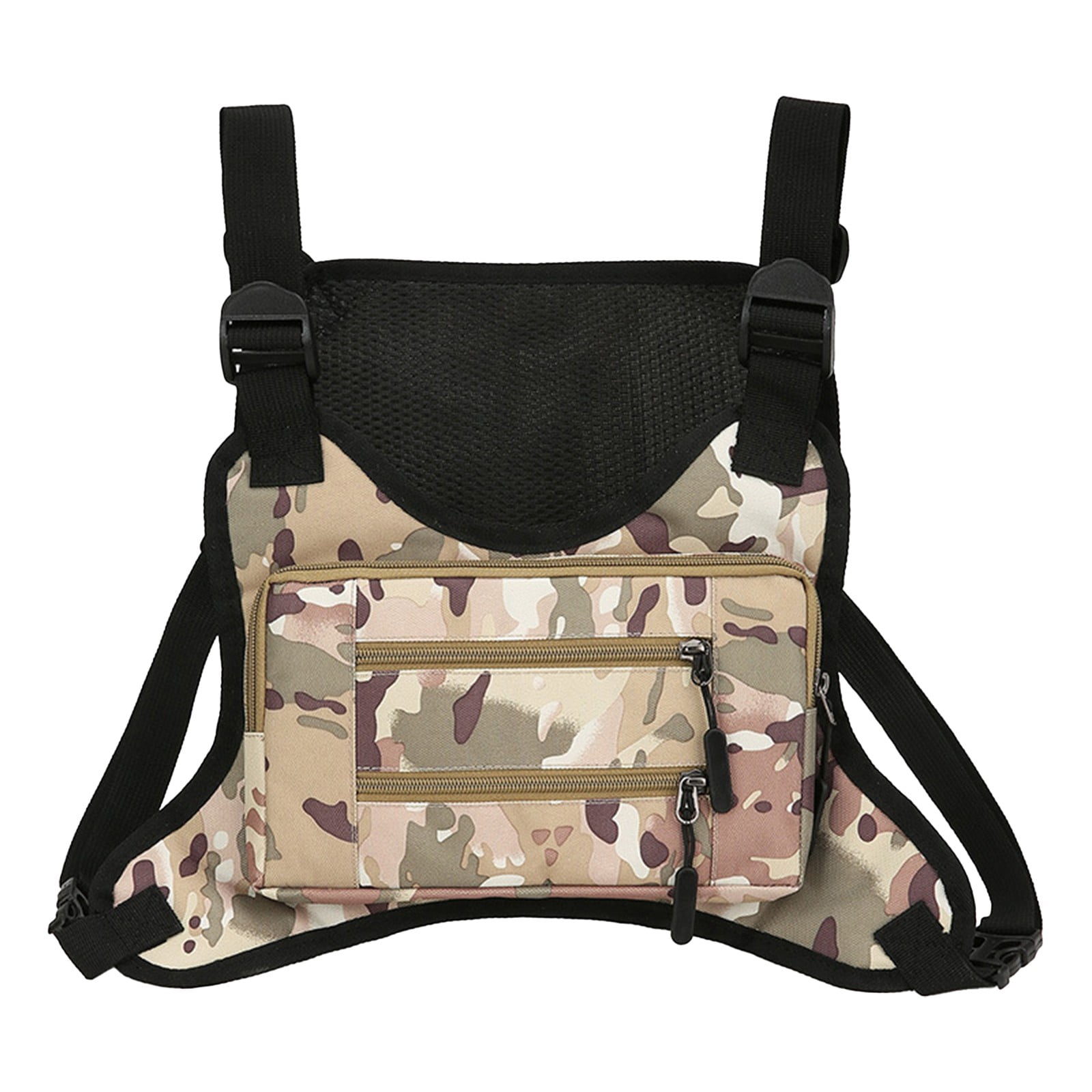 Sports Chest Bag for Men Women, Lightweight Front Chest Pack, Running ...