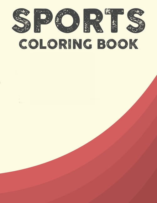 Sports Coloring Book: Illustrations Of Sports For Children To Color ...