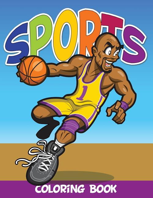 Sports Coloring Book, (Paperback) - Walmart.com