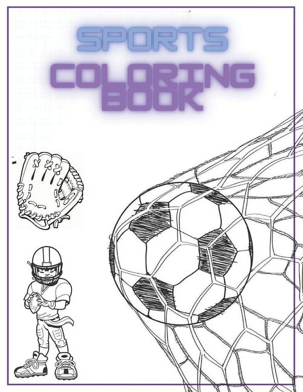 Sports Coloring Pages For Boys