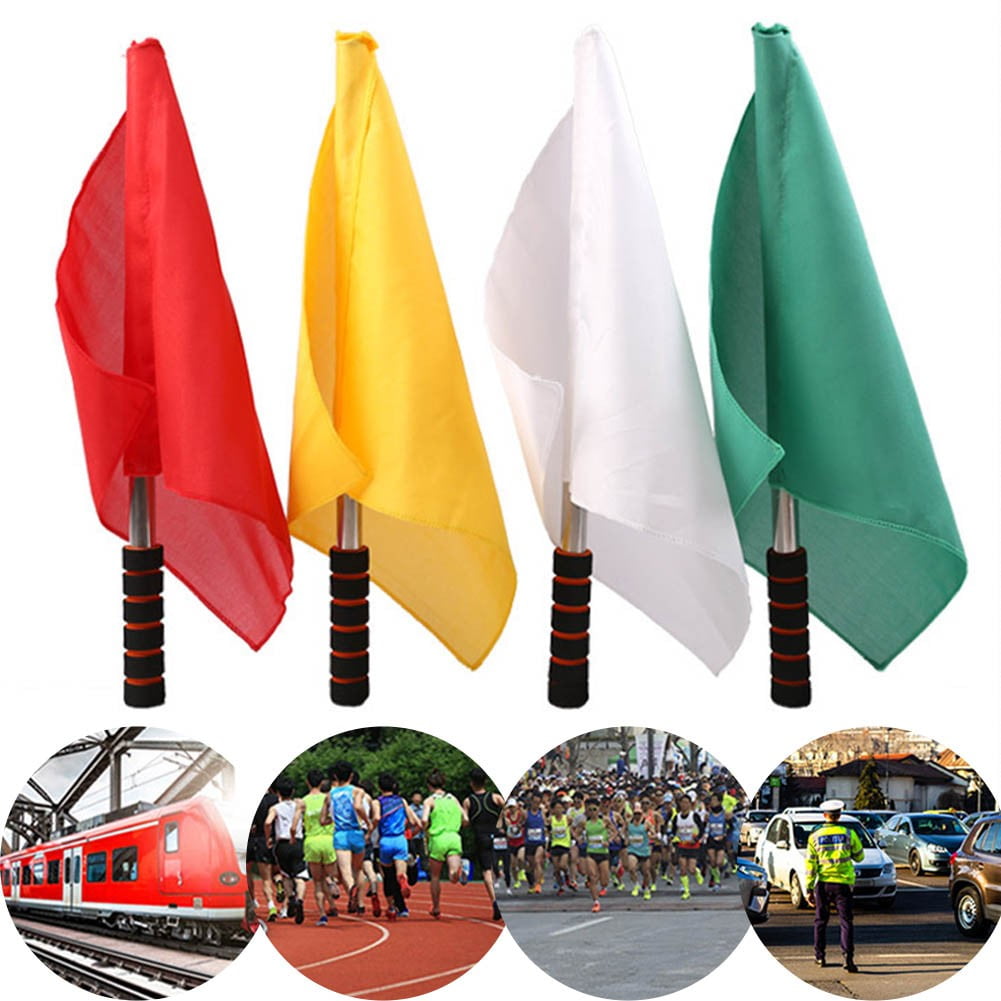 Sports Competition Starting Flag Referee Flag Lightweight And Portable ...