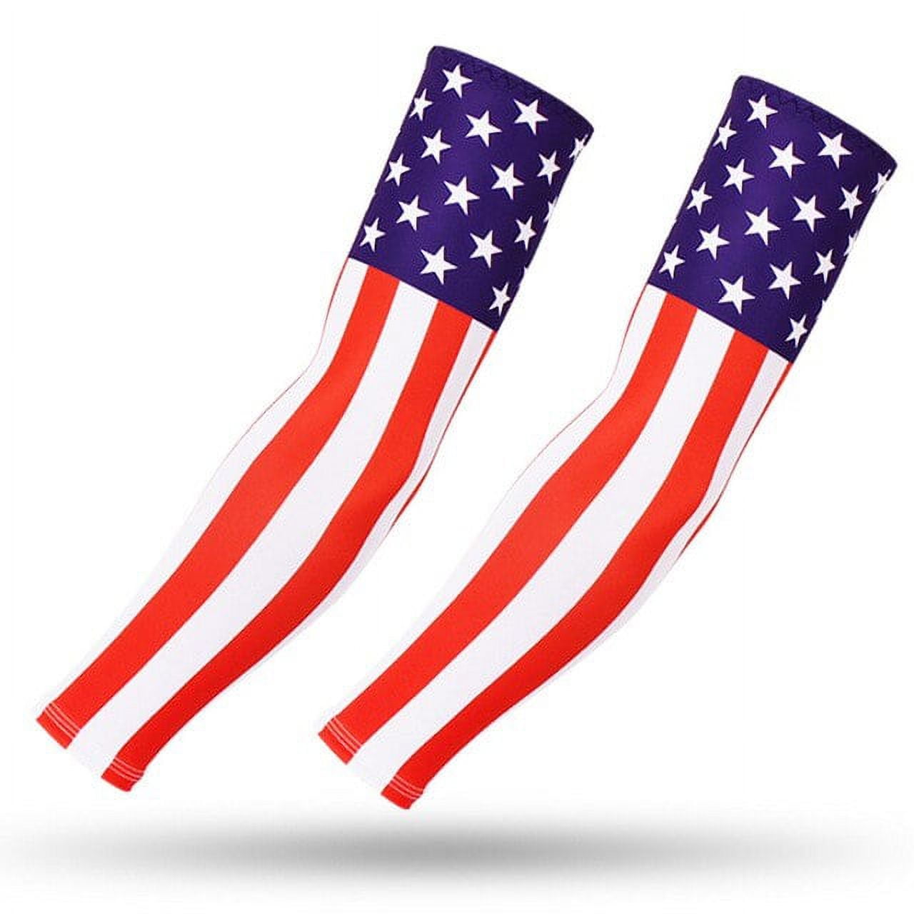 Sports Compression Arm Sleeve 2PCS Plus Size Tattoo Sleeves Elastic ...