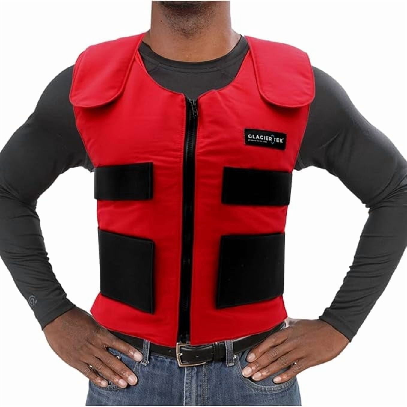 Glacier Tek Sports Cool Vest for Men and Women - Maintains 59ºF for Up ...