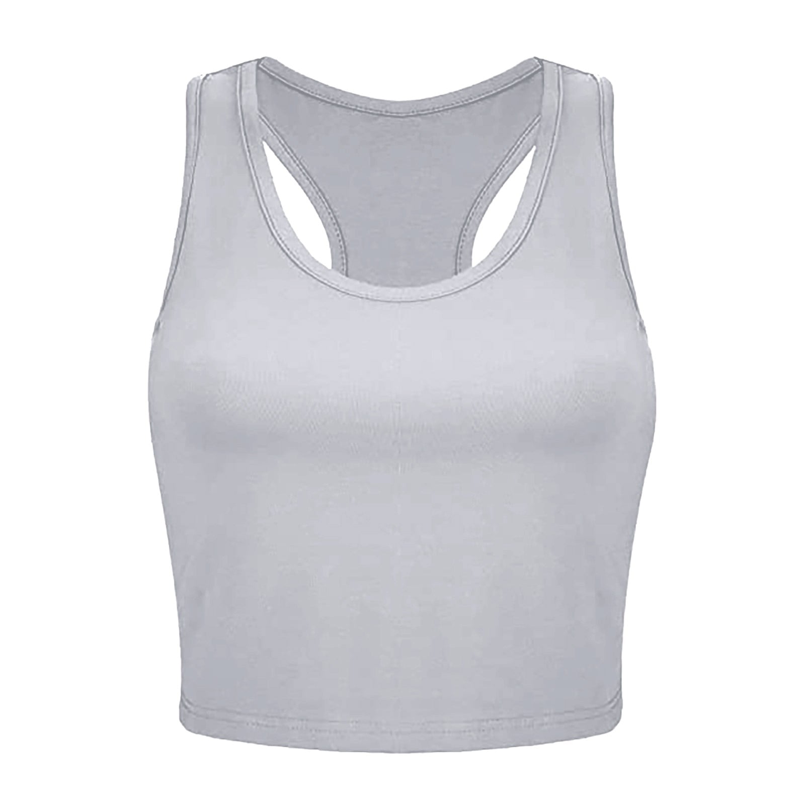 Sports Crop Tank Tops For Women's Cropped Workout Fitness Vest 2025 ...