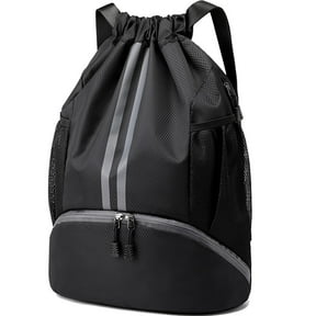 Bocaoying Waterproof Sports Drawstring Backpack, Swim Bag with Shoes ...