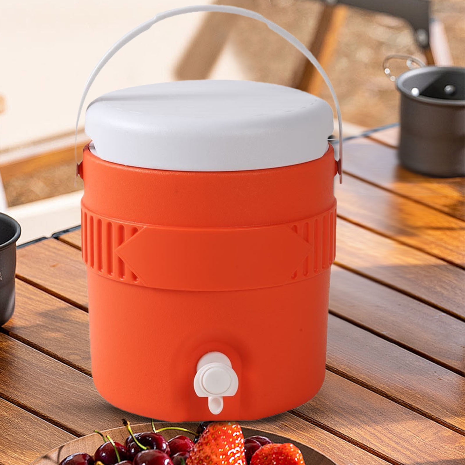 Sports Drink Dispenser 3.8L Gallon Portable Sports Cooler Water ...