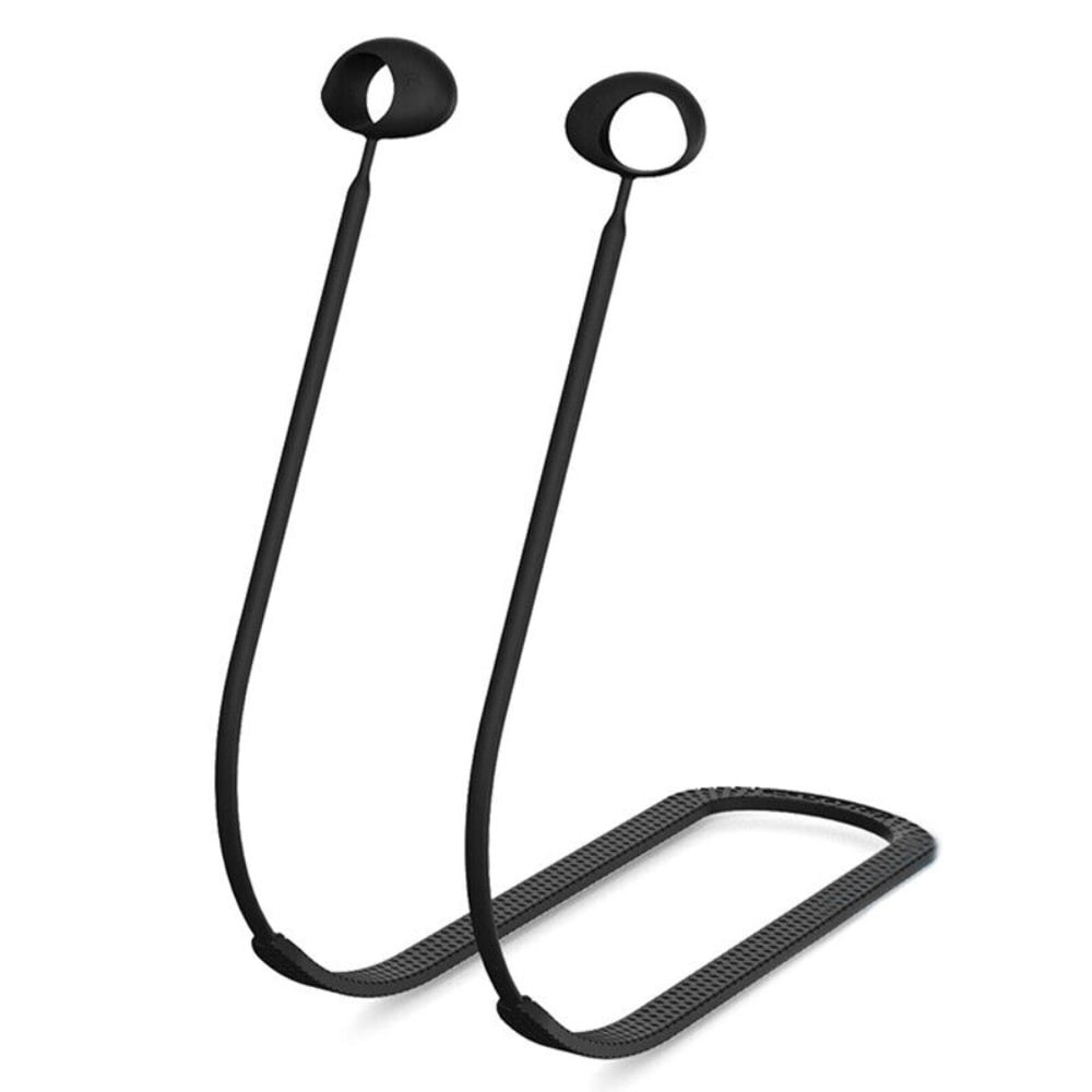Sports Earphone Flexible Waterproof Sweatproof Silicone Rope Anti-Lost ...