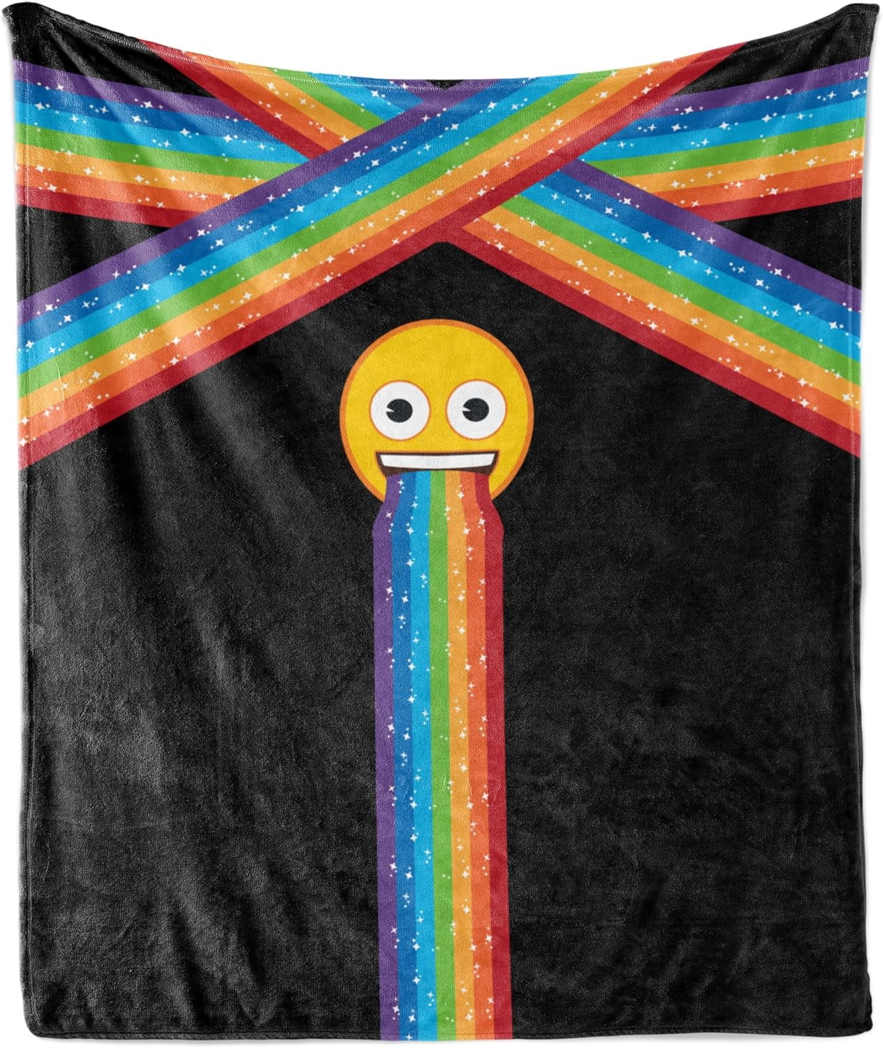 Sports Emoji Throw Blanket, Less Rum More Run Writing A Runner Dots ...