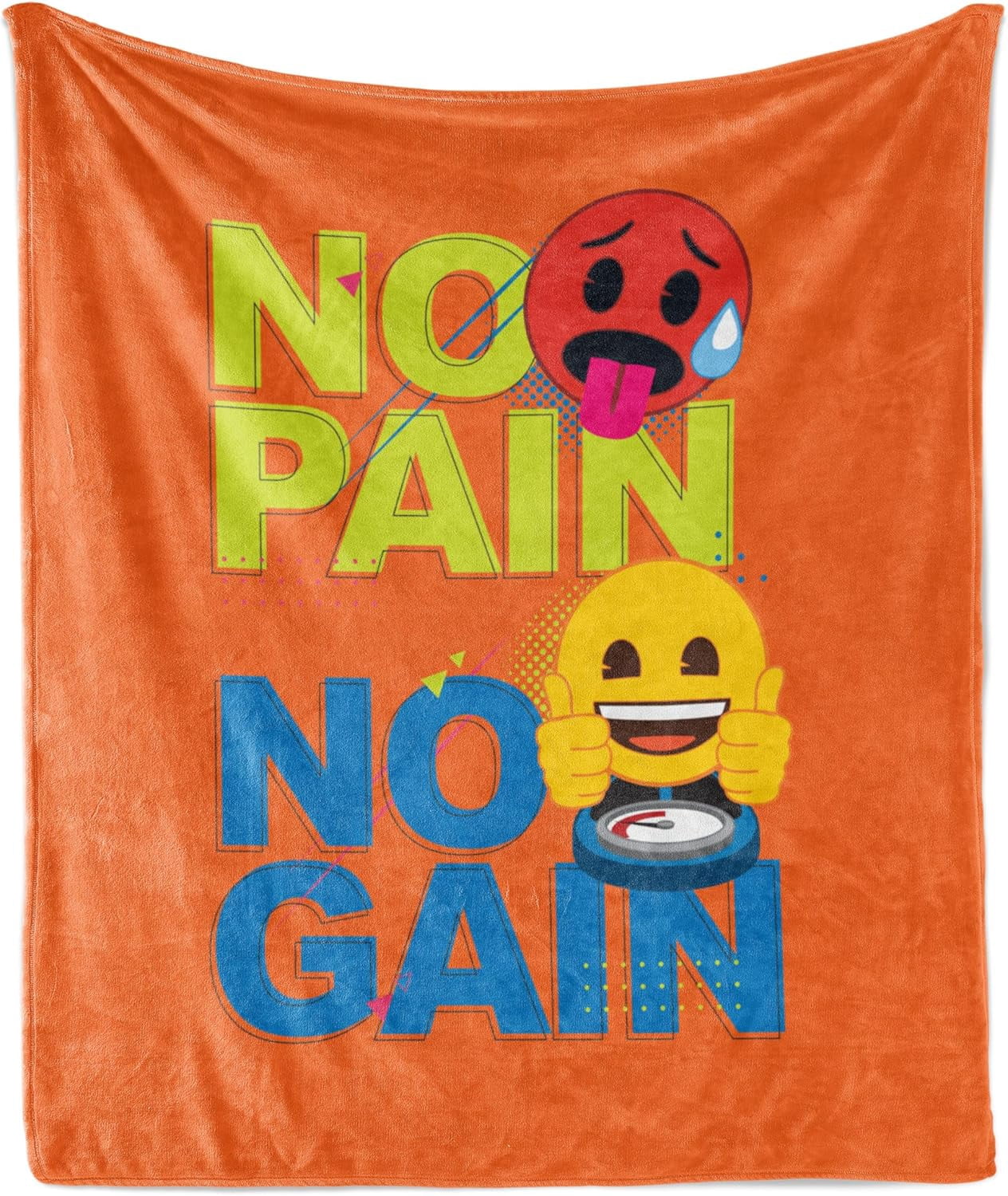 Sports Emoji Throw Blanket, Less Rum More Run Writing A Runner Dots ...