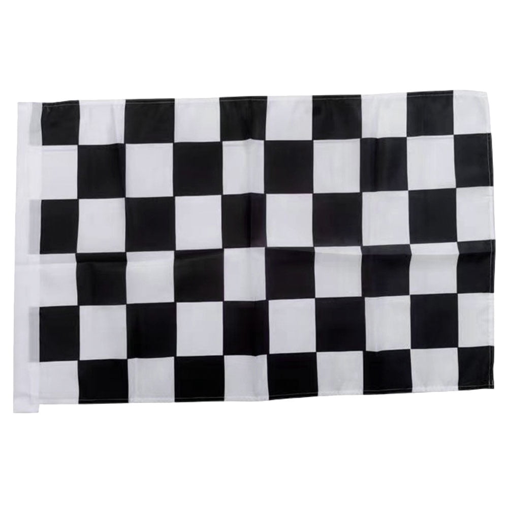 RENACLIPY Checkered Racing Flag for Car Races, Sport Events, Outdoor ...
